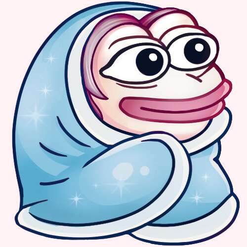 ArtStation - Pepe snug twitch emote