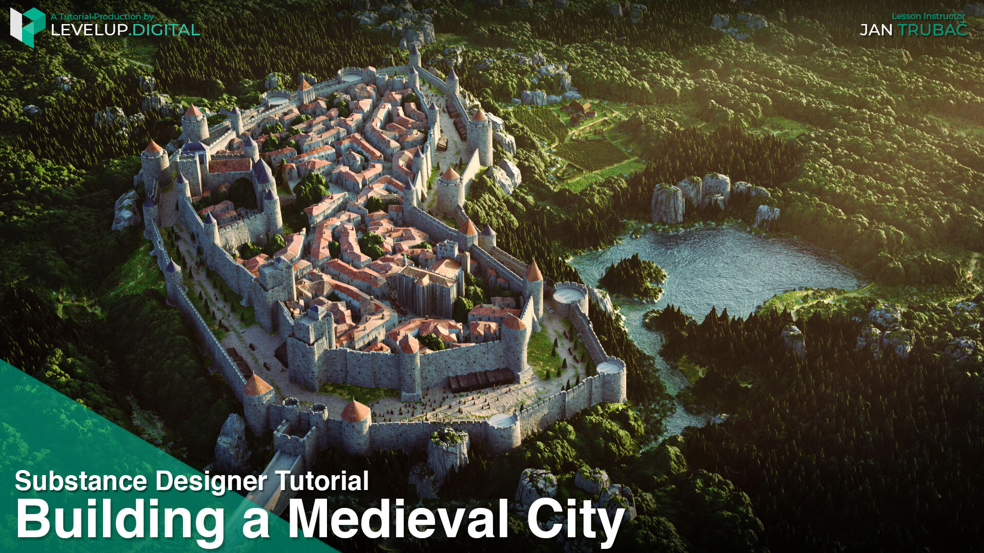 Levelup.Digital - Building a Medieval City | Jan Trubač