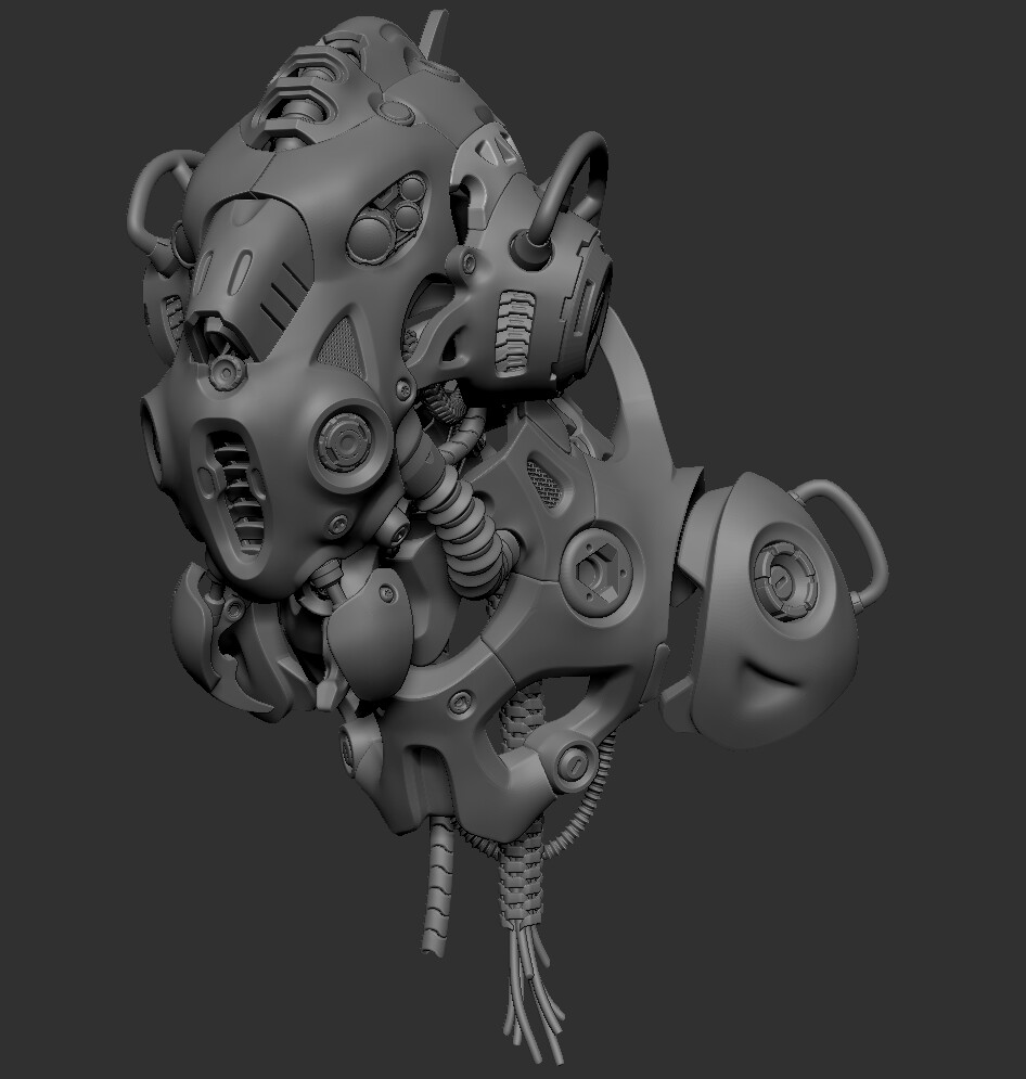 ArtStation - Robot head