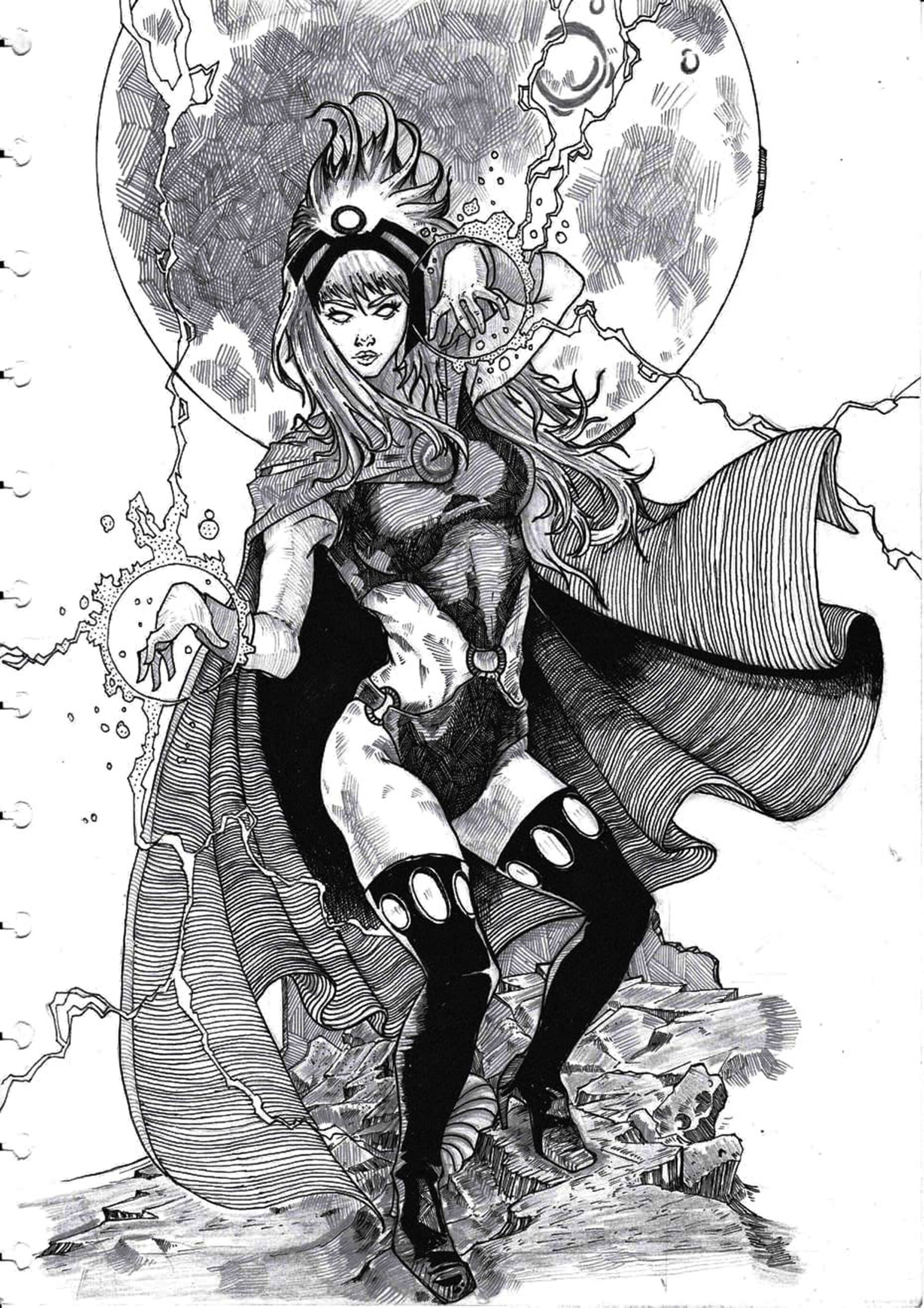 how to draw in the comic book style