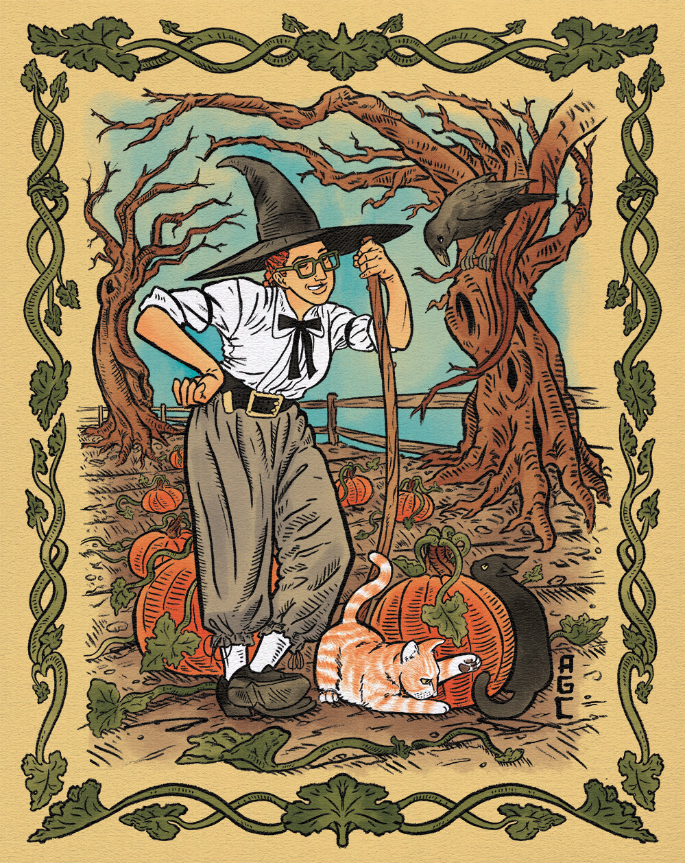 ArtStation - Spooktober Poster