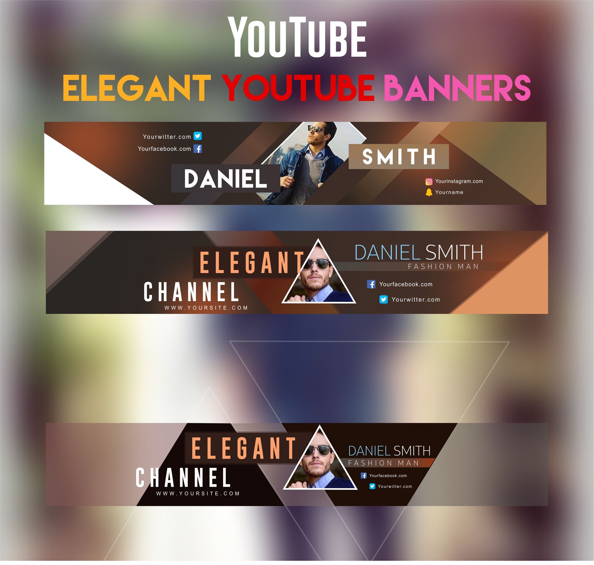 ArtStation - Youtube Banner Designing