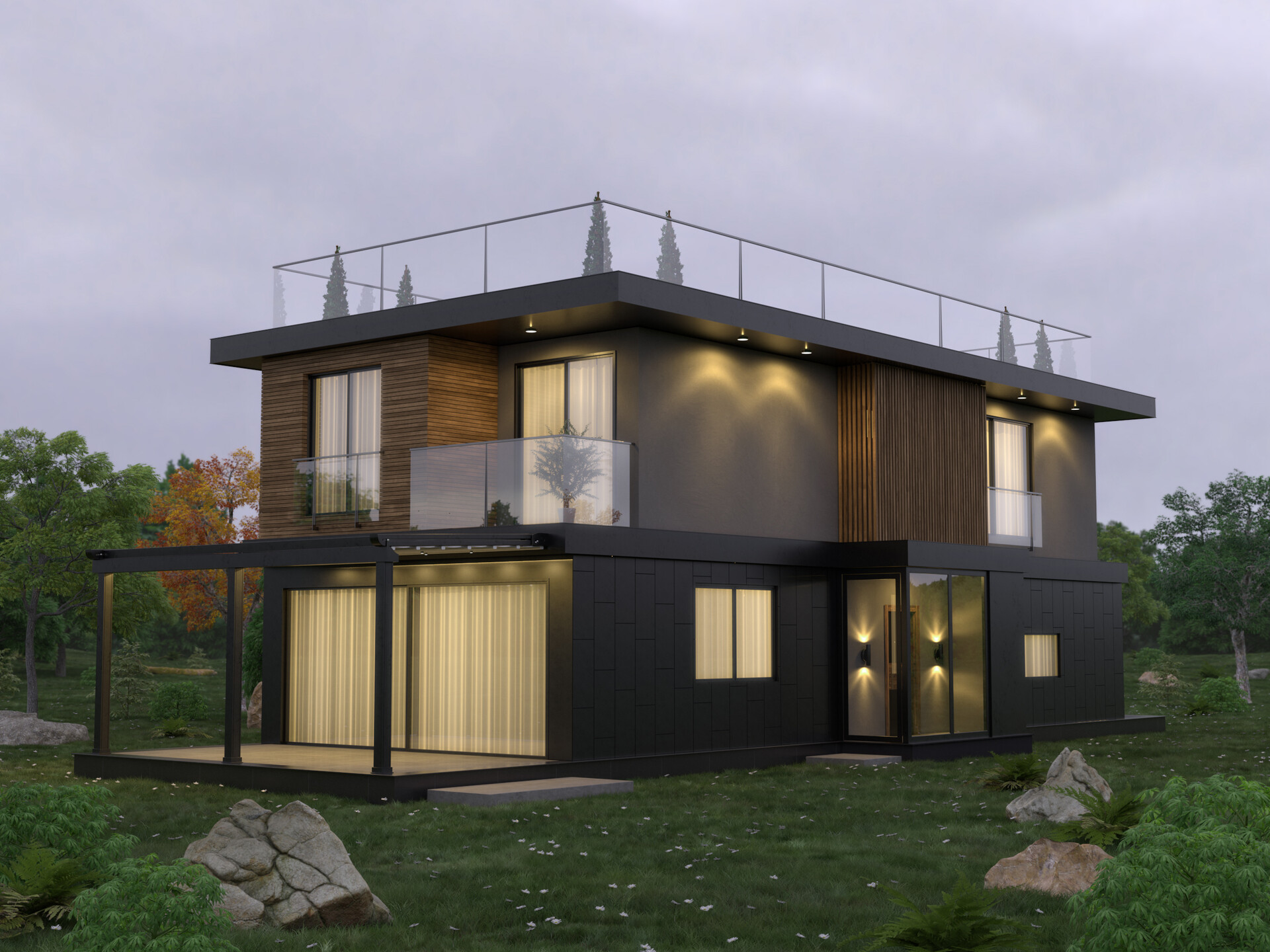 ArtStation - Exterior design,modeling and rendering