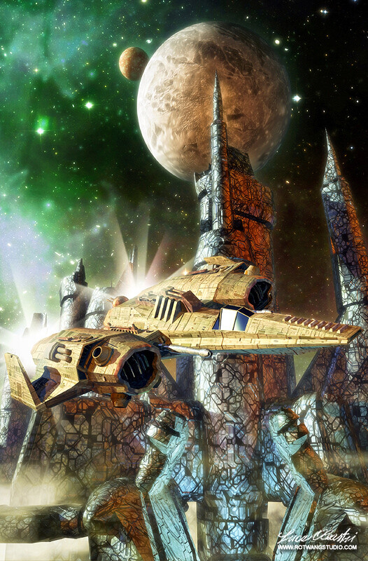 ArtStation - Space Fortress