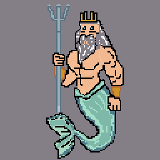 ArtStation - poseidon, Aleyna Talaz