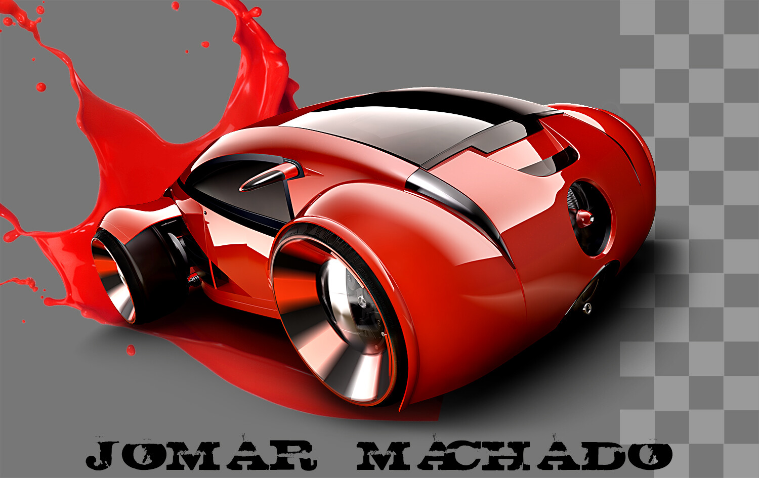 ArtStation - Splashes and Cars...