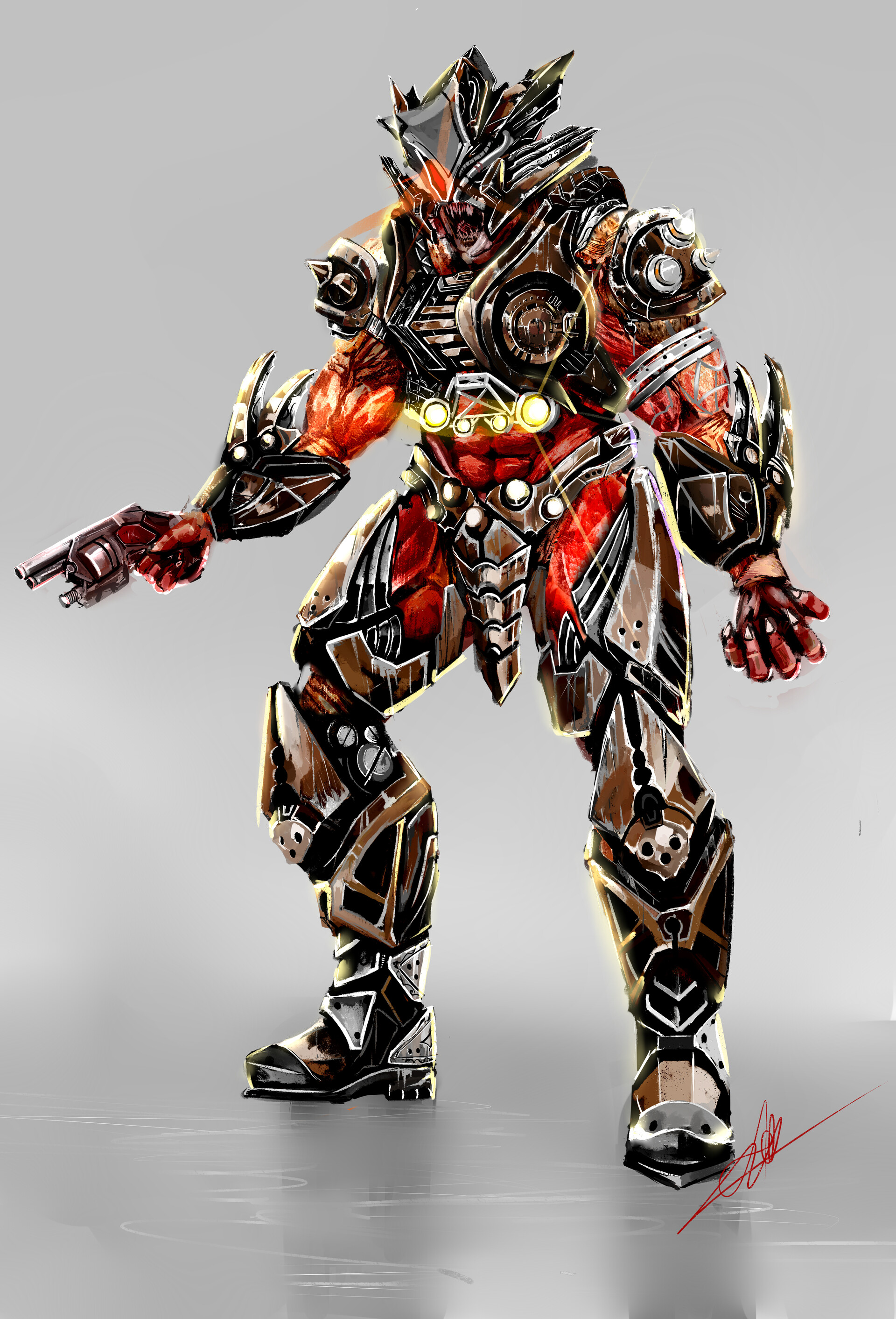 ArtStation - Advanced elite hunter