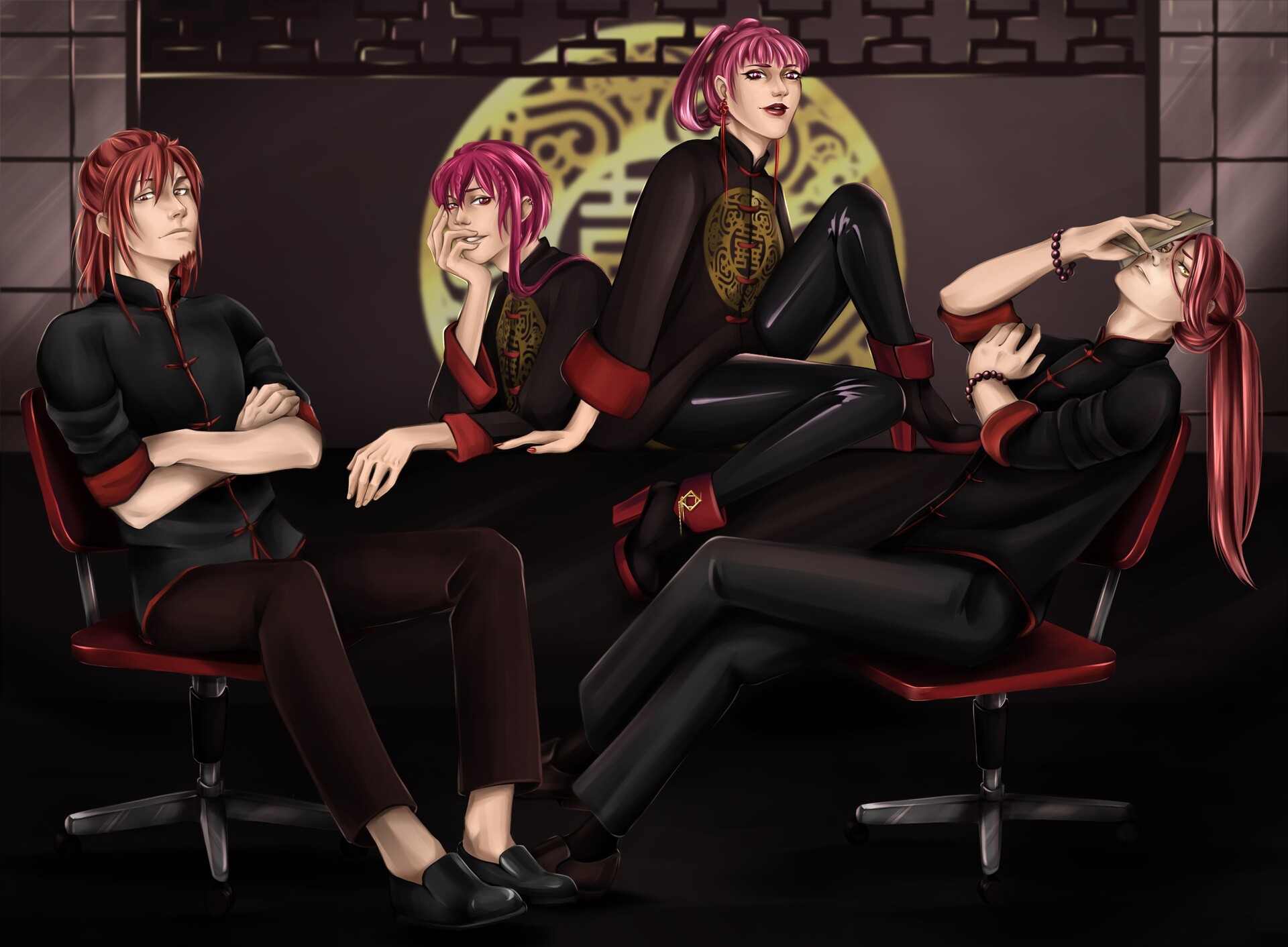 ArtStation - Mafia Ren family