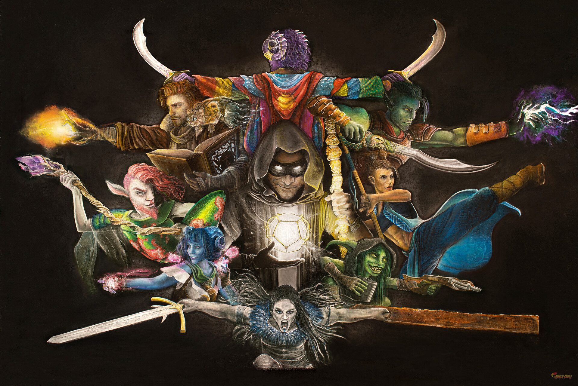 ArtStation - The Mighty Nein