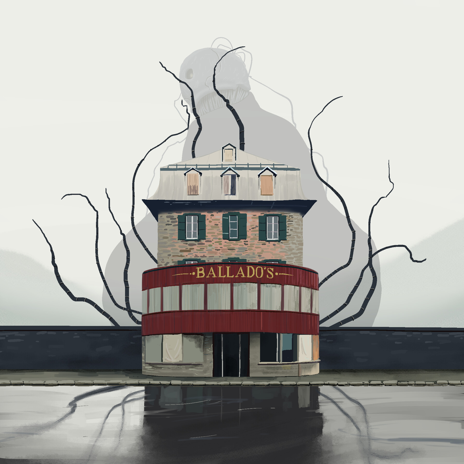 ArtStation - Ballado's Hotel