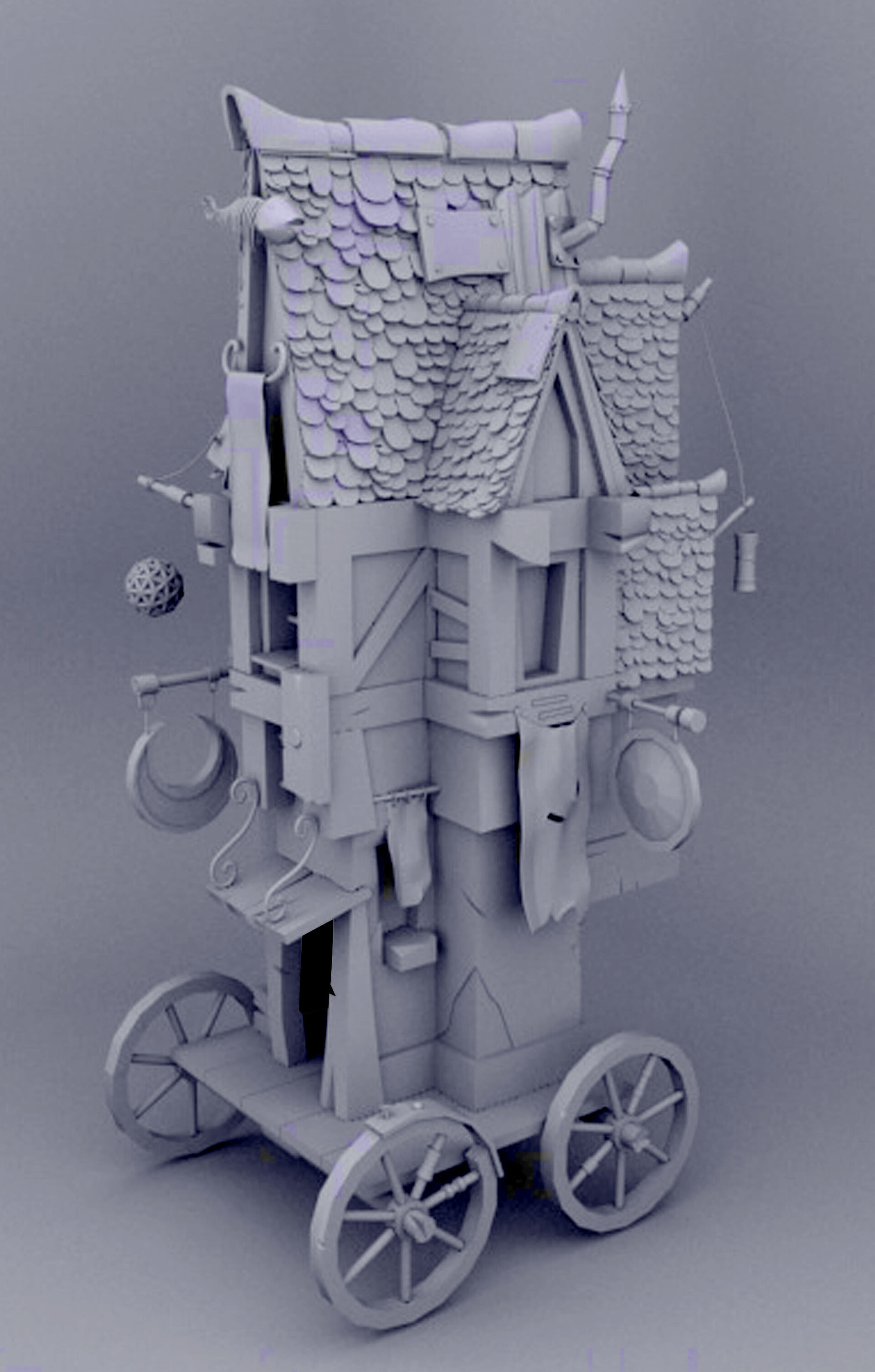 ArtStation - cart model