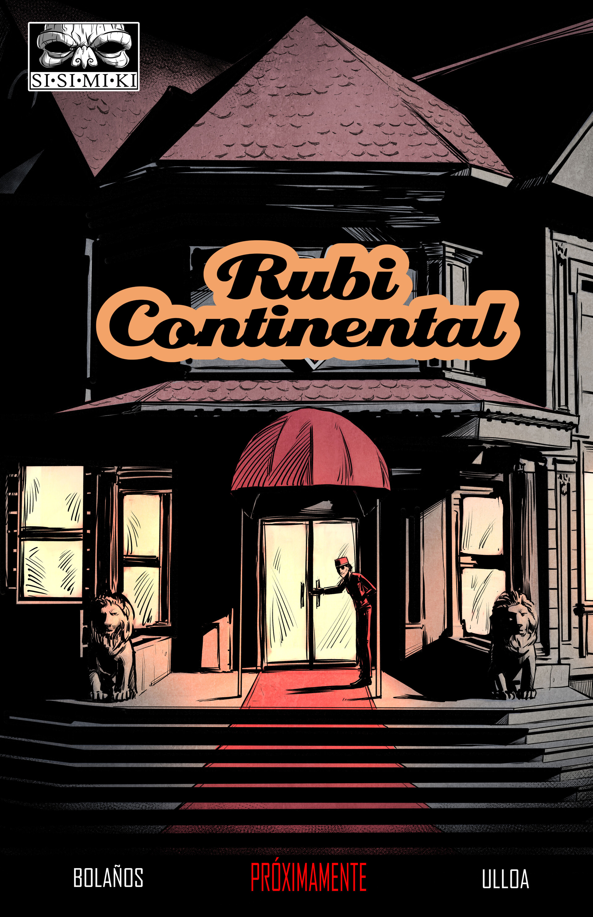 ArtStation - "Rubí Continental" Comic Book Cover