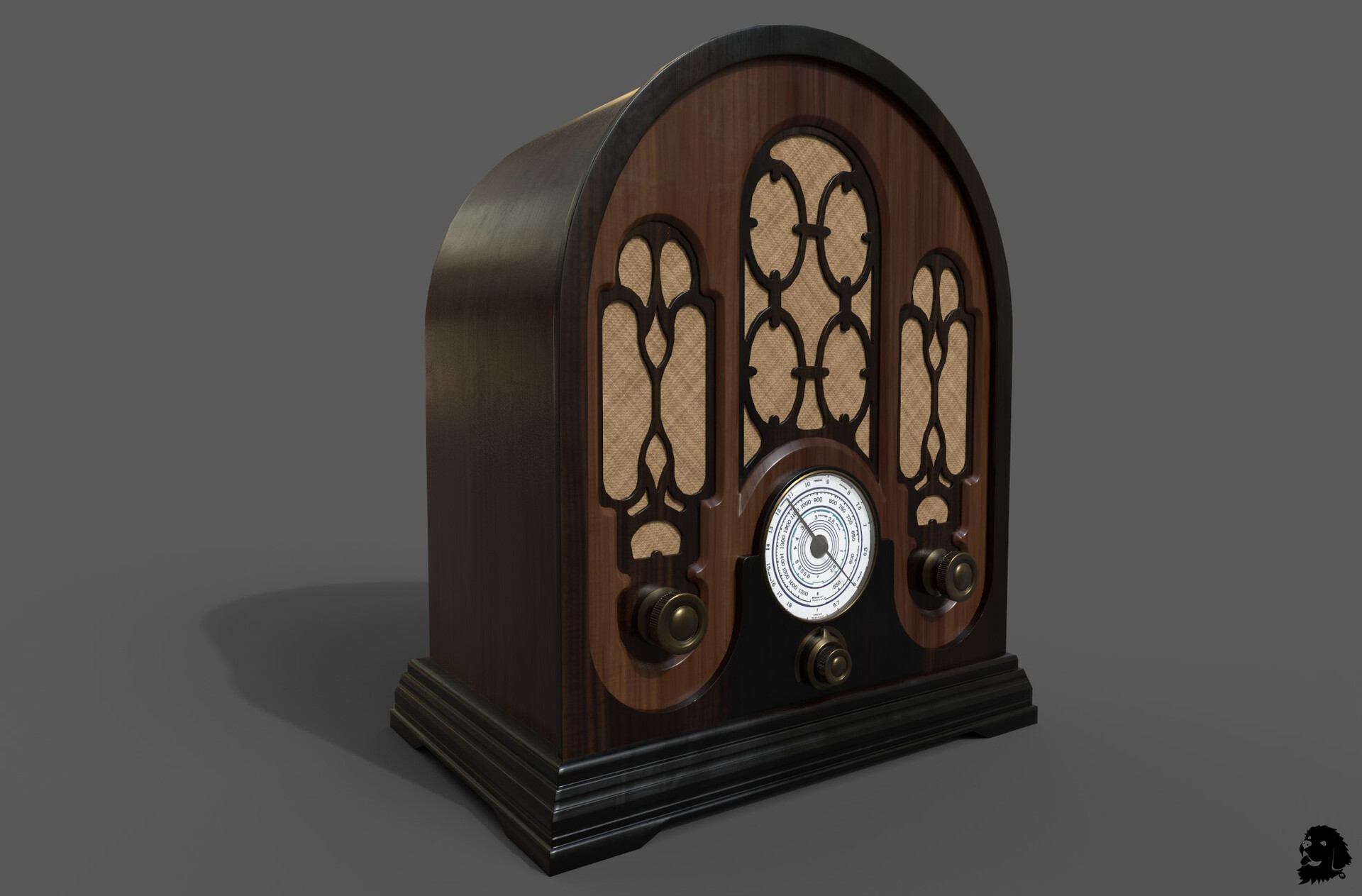 ArtStation - Vintage Radio
