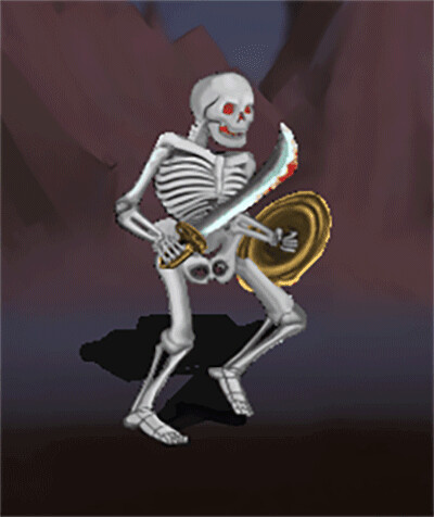 ArtStation - Skeleton animations