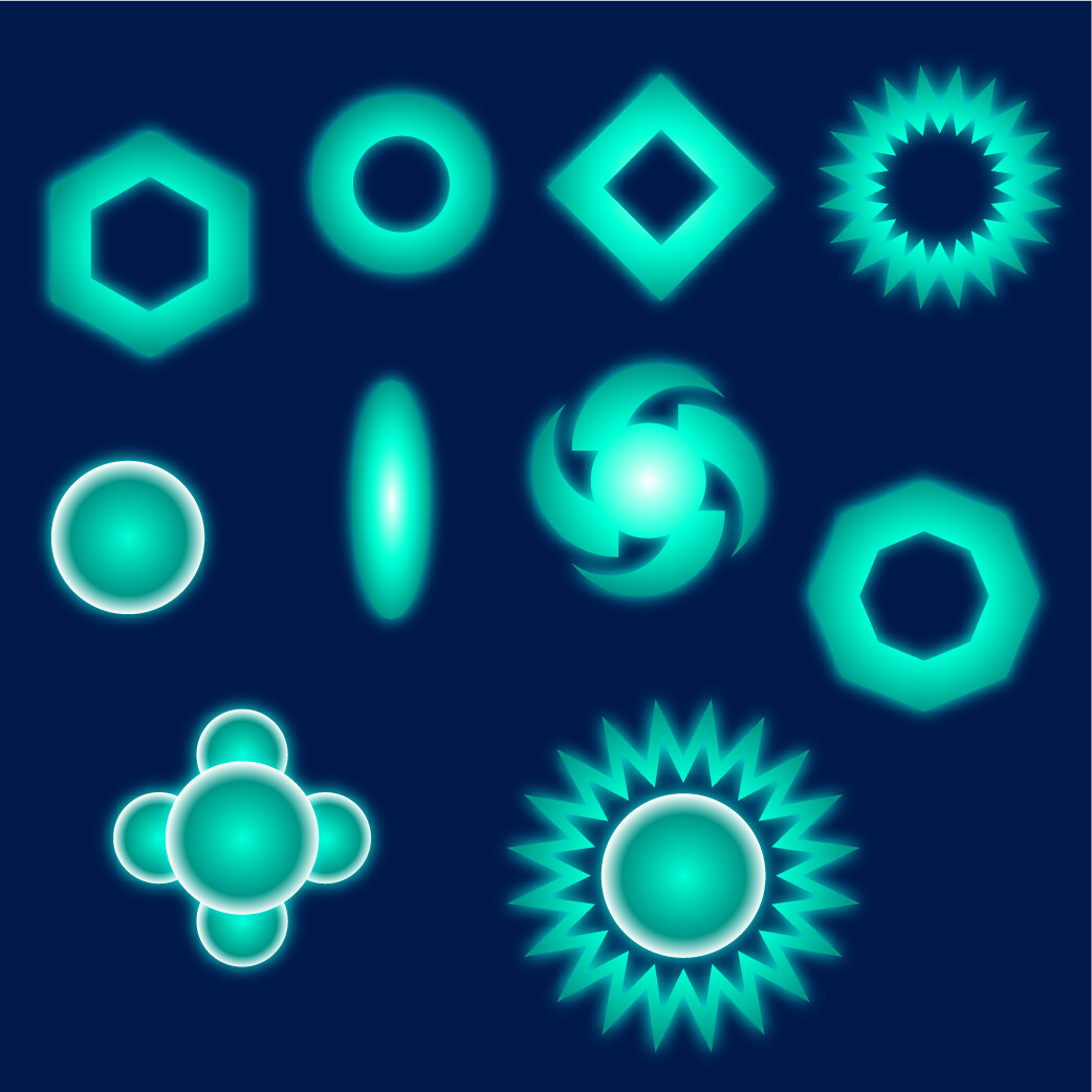 ArtStation - SHMUP Assets - Bullets