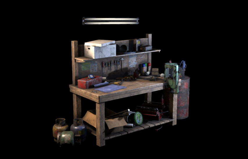 ArtStation - Workbench [Perished Truth]