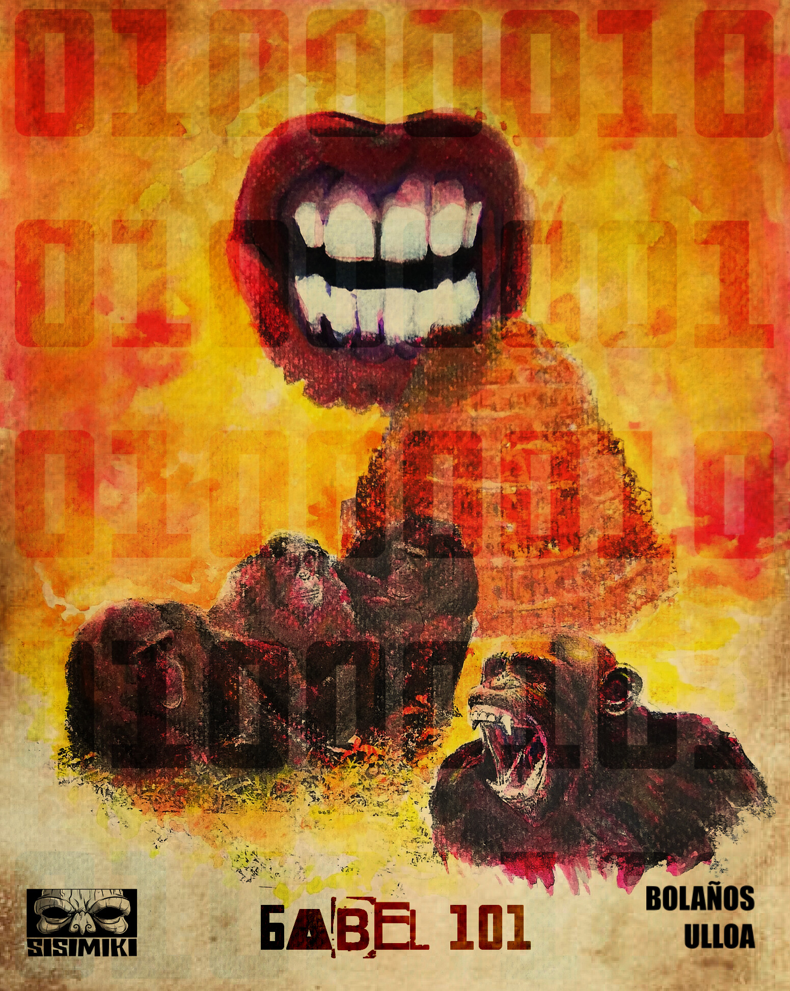 ArtStation - "Babel 101" Comic cover Art