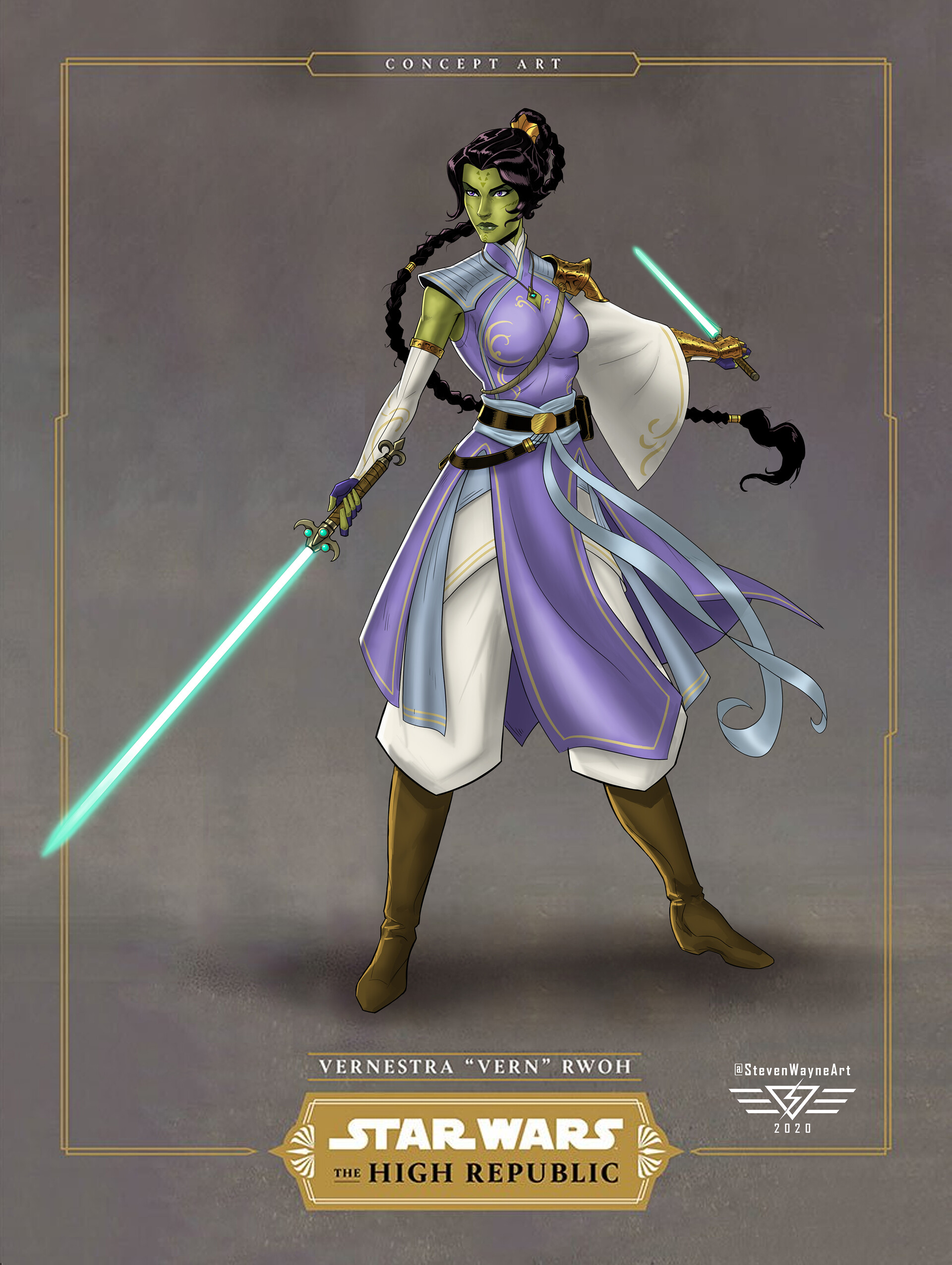 Steven-Wayne Ellison - Star Wars: The High Republic - Vernestra Rwoh ...