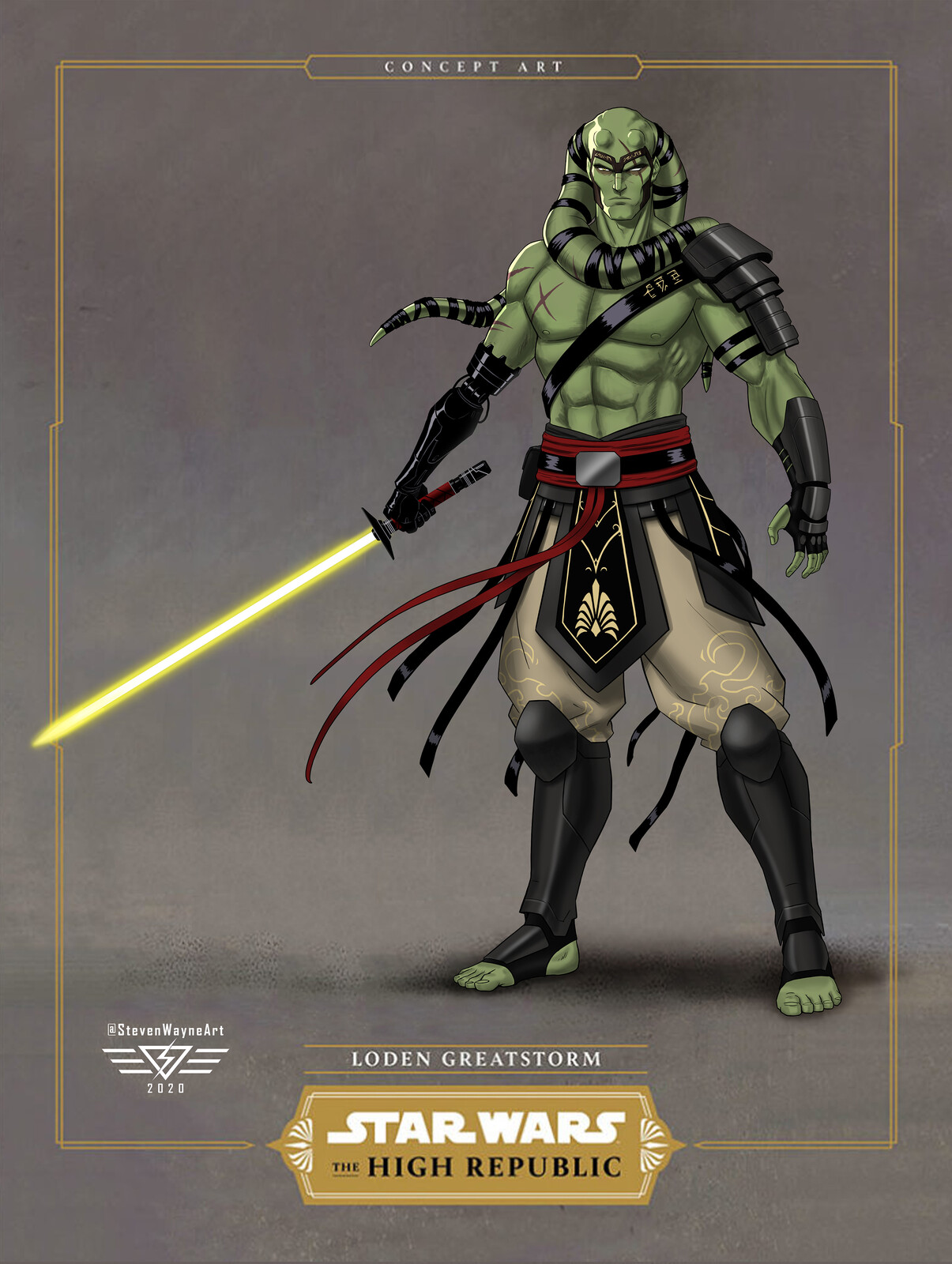 Steven-Wayne Ellison - Star Wars: The High Republic - Loden Greatstorm ...