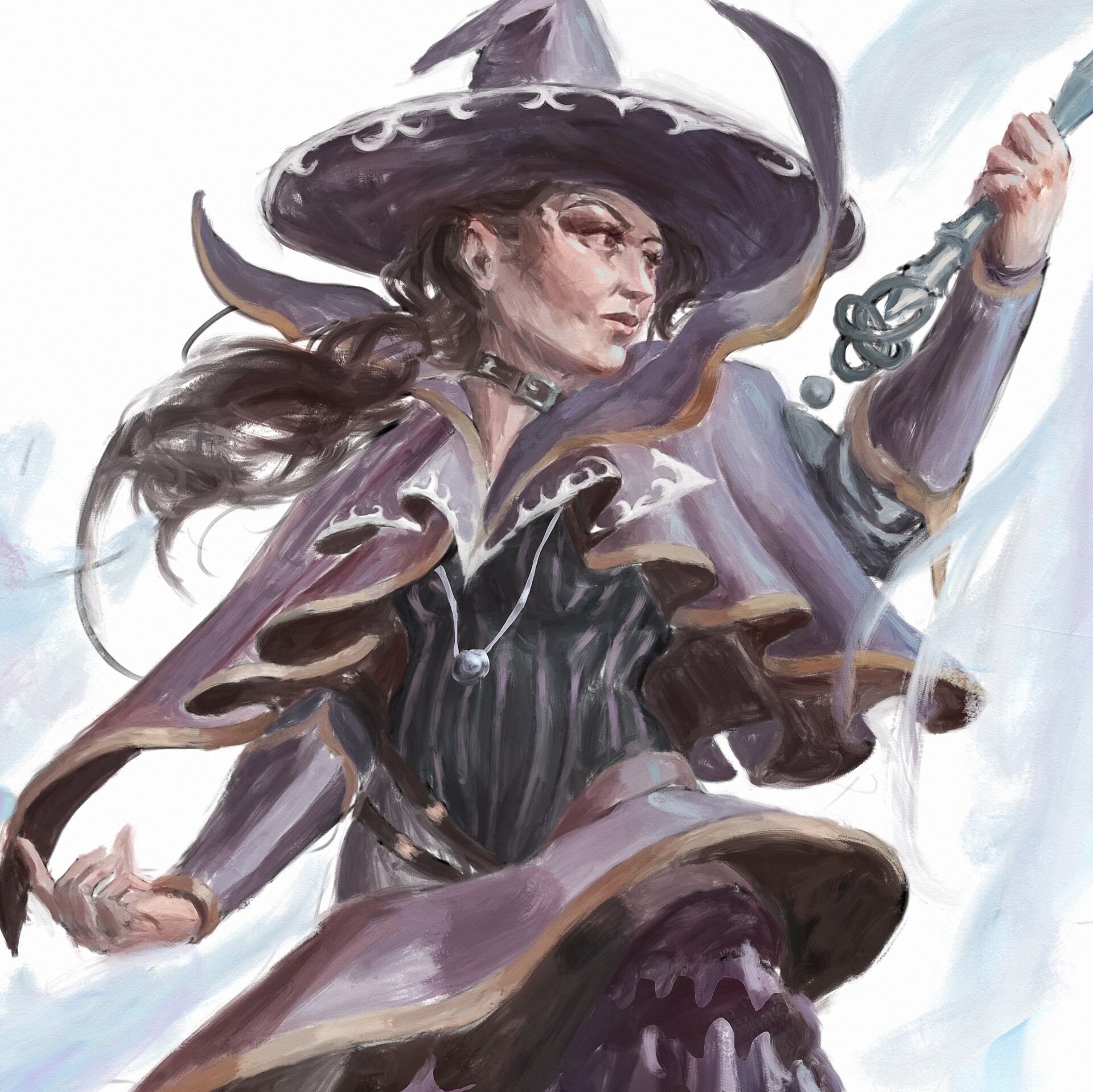 ArtStation - Archetype Series: Wizard, Knight, Fire Mage