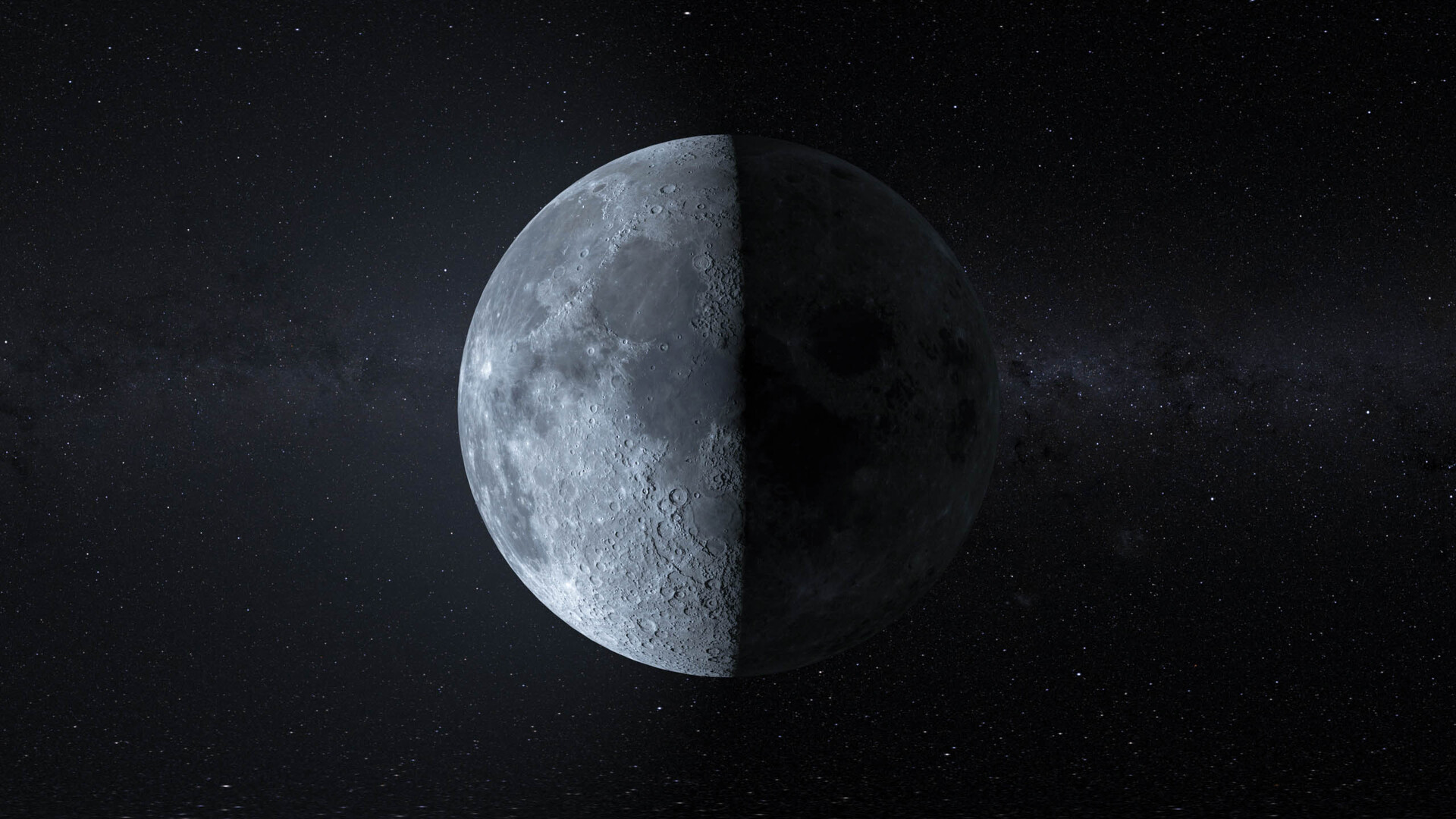 ArtStation - Photorealistic Moon