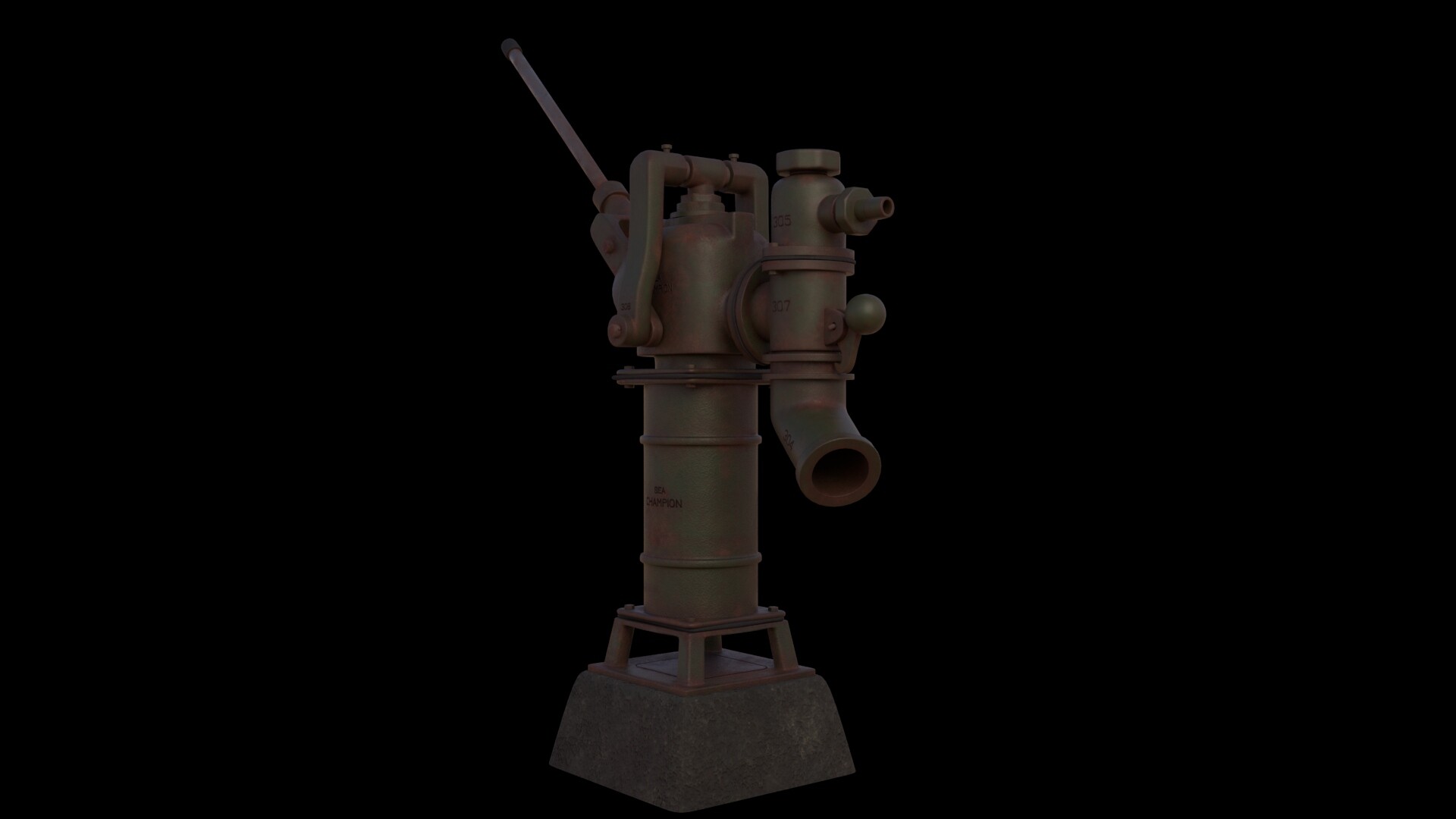 ArtStation - Water Pump (Poso)