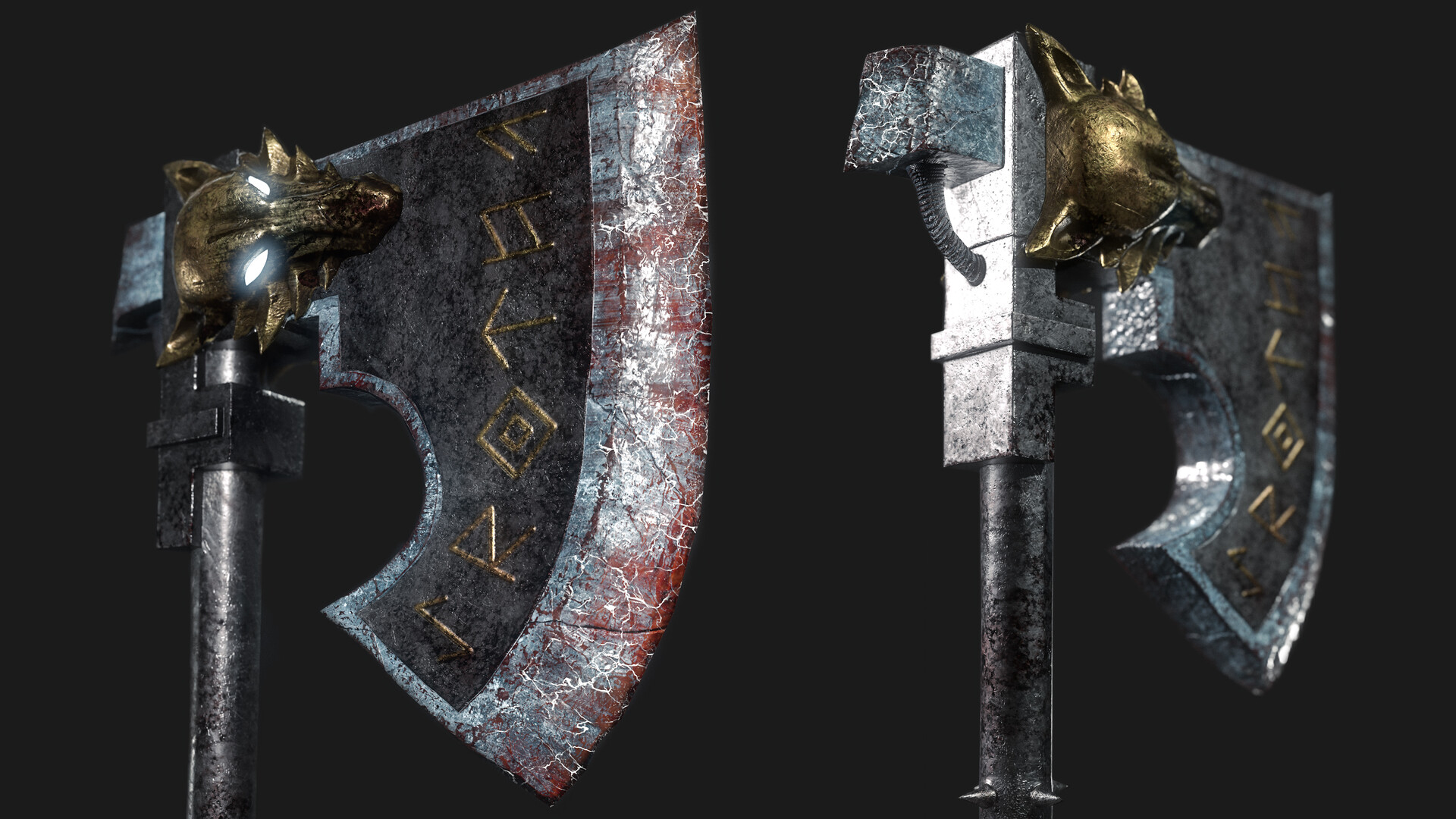 Fabio Mamone - Space Wolves' Frost Axe