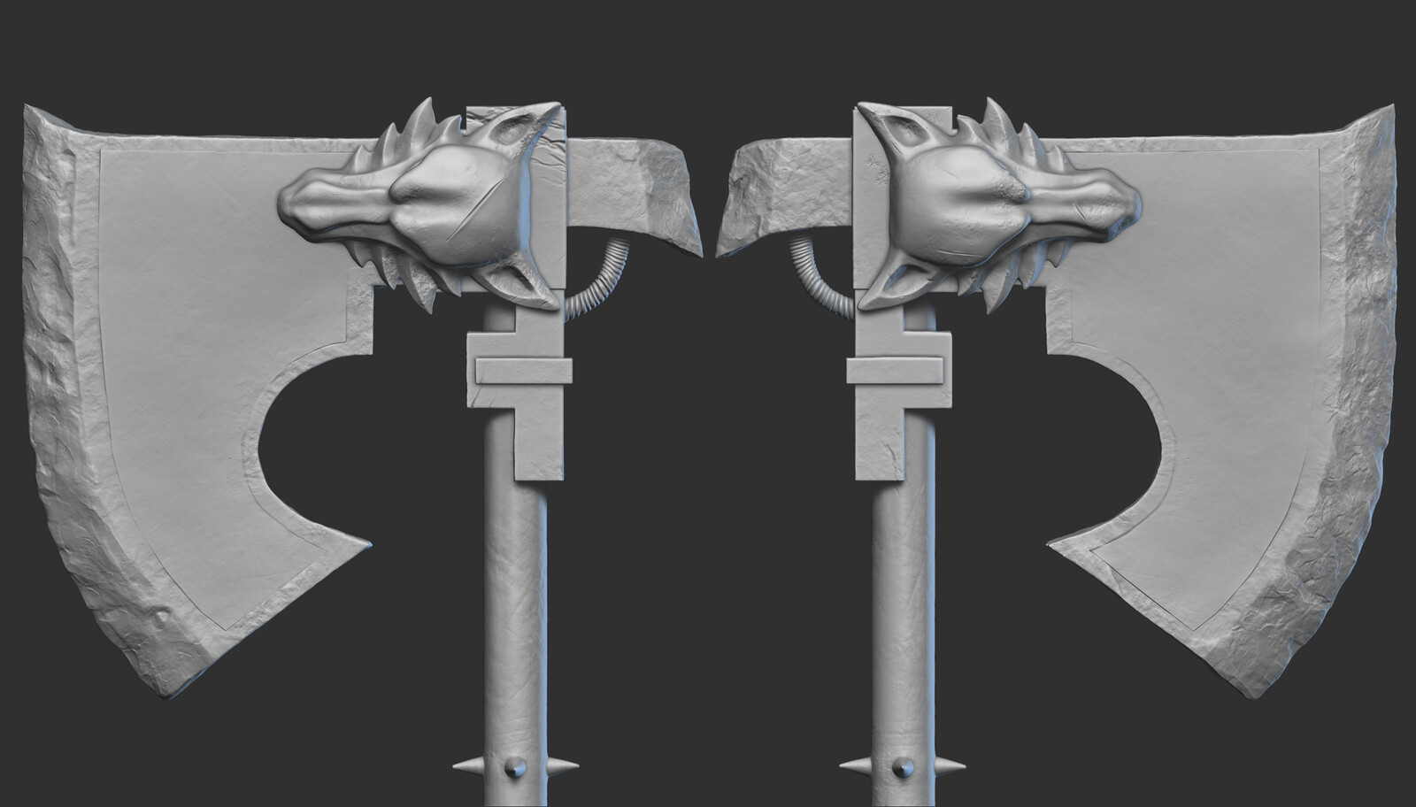 Fabio Mamone - Space Wolves' Frost Axe