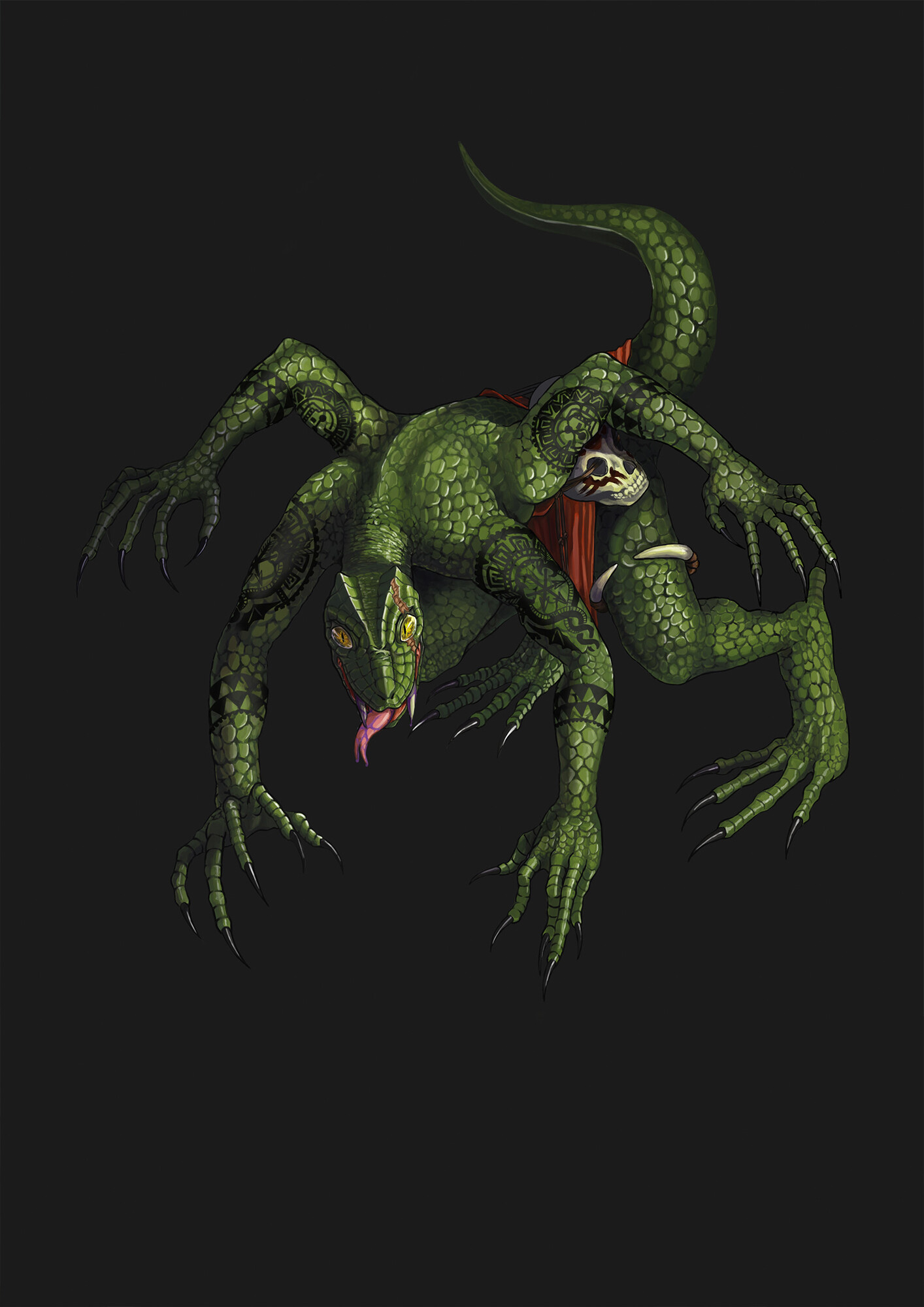 ArtStation - lizard man
