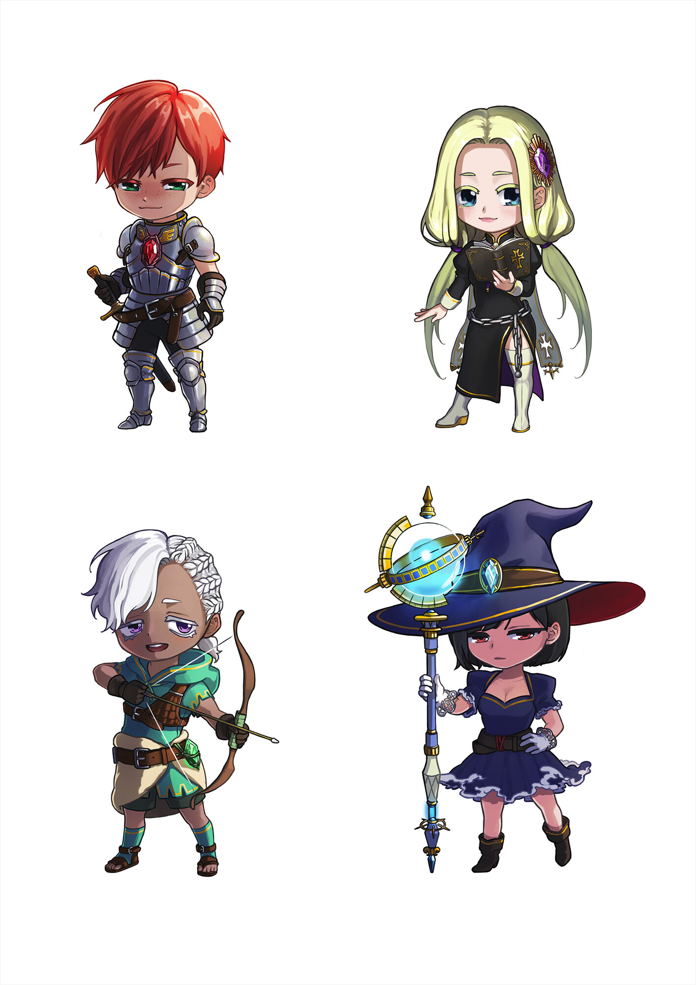 ArtStation - SD character