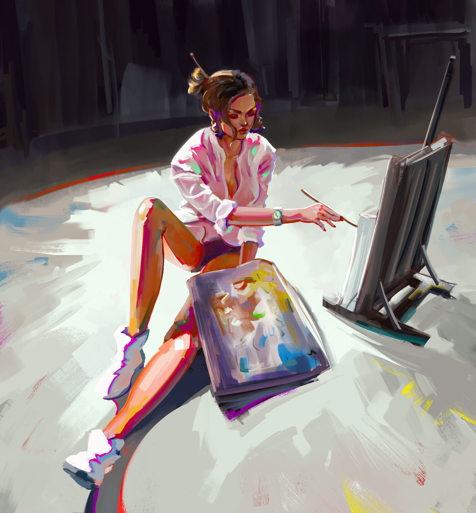 ArtStation - Paintress