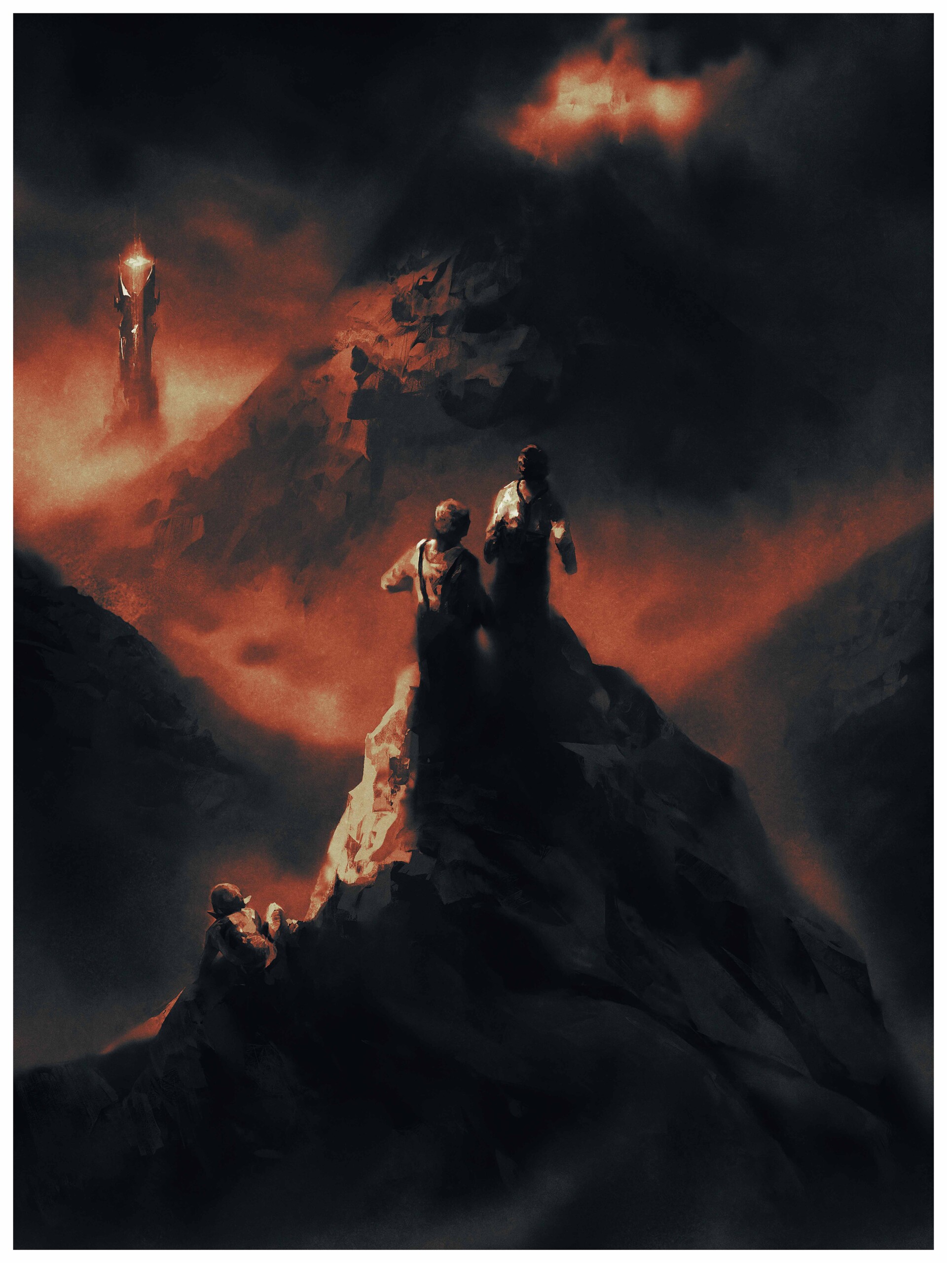 ArtStation - THE LAND OF SHADOW | The Lord of the Rings