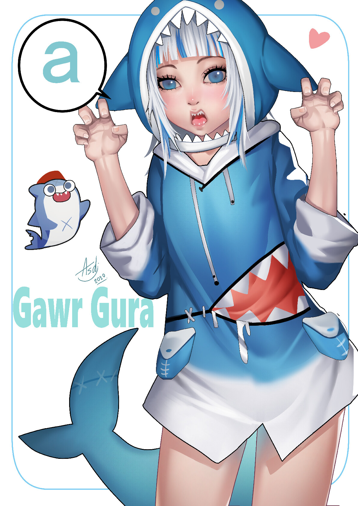 ArtStation - Gawr Gura
