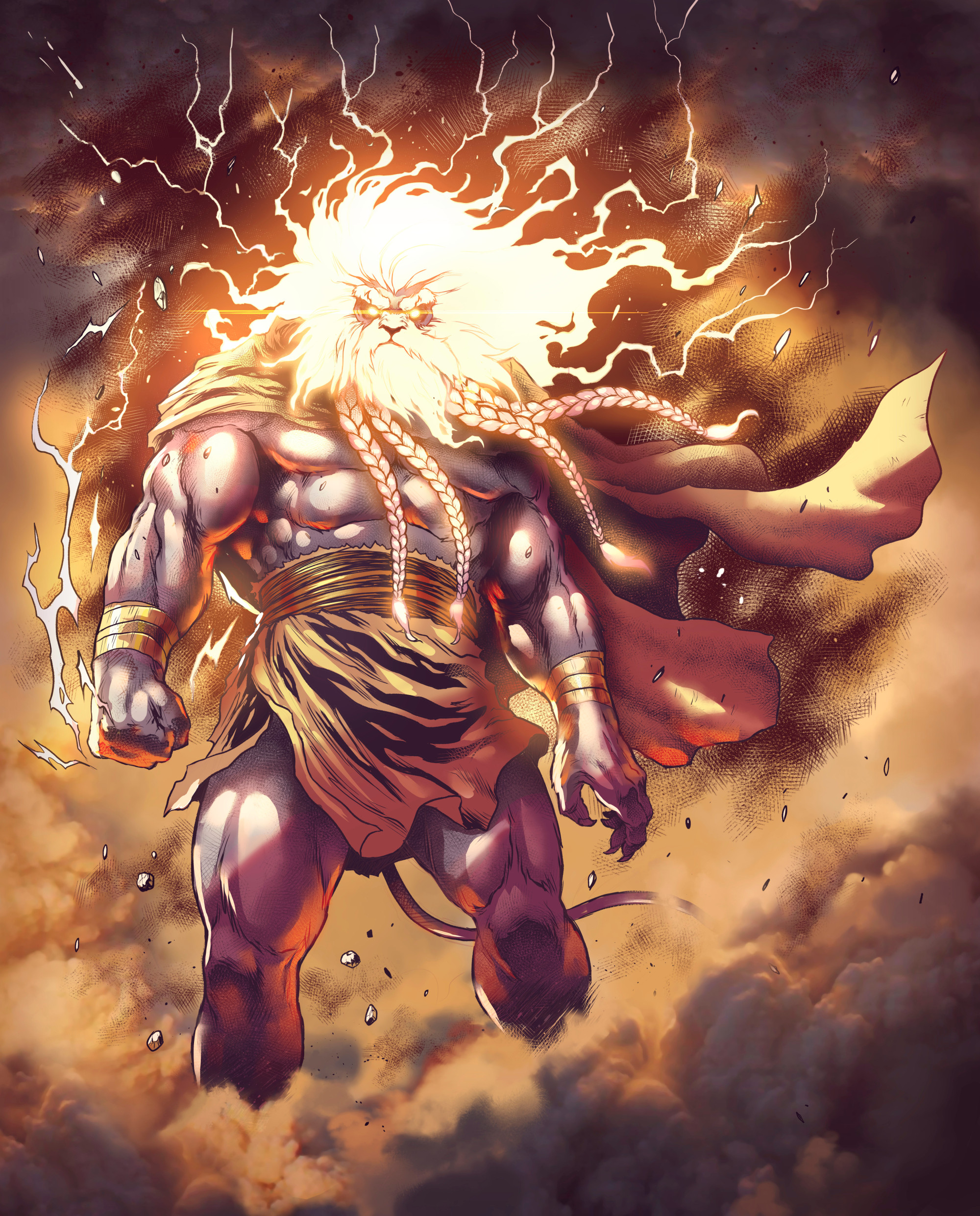 Lion God concept by Mike Camelo : r/ImaginaryGods