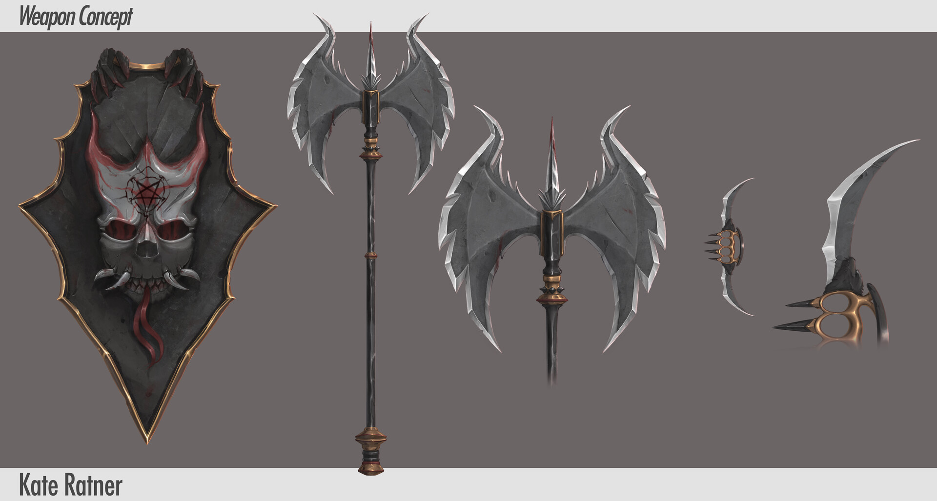 Kate Ratner - Weapon Concept
