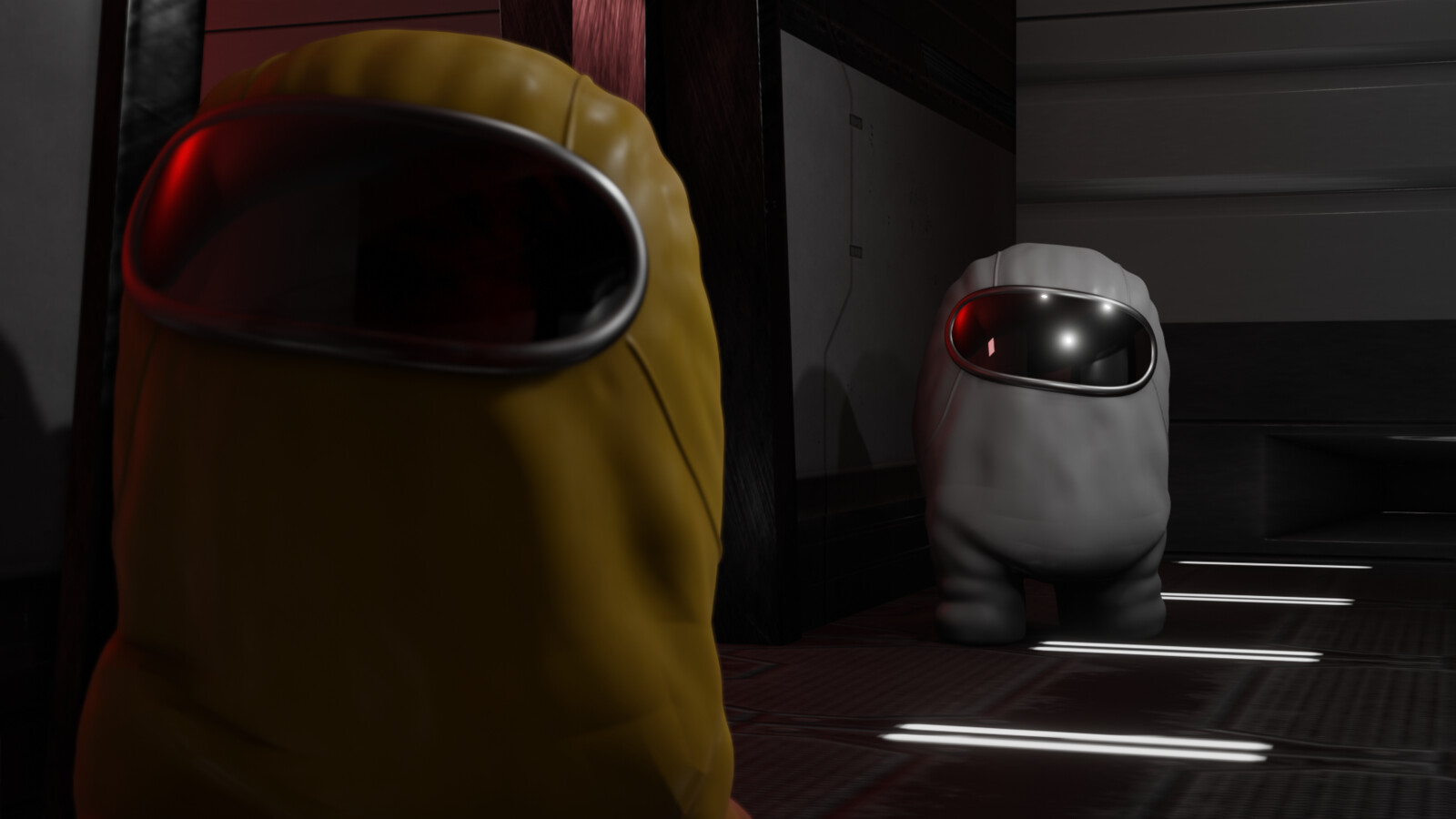 David León - Among Us Realistic scene