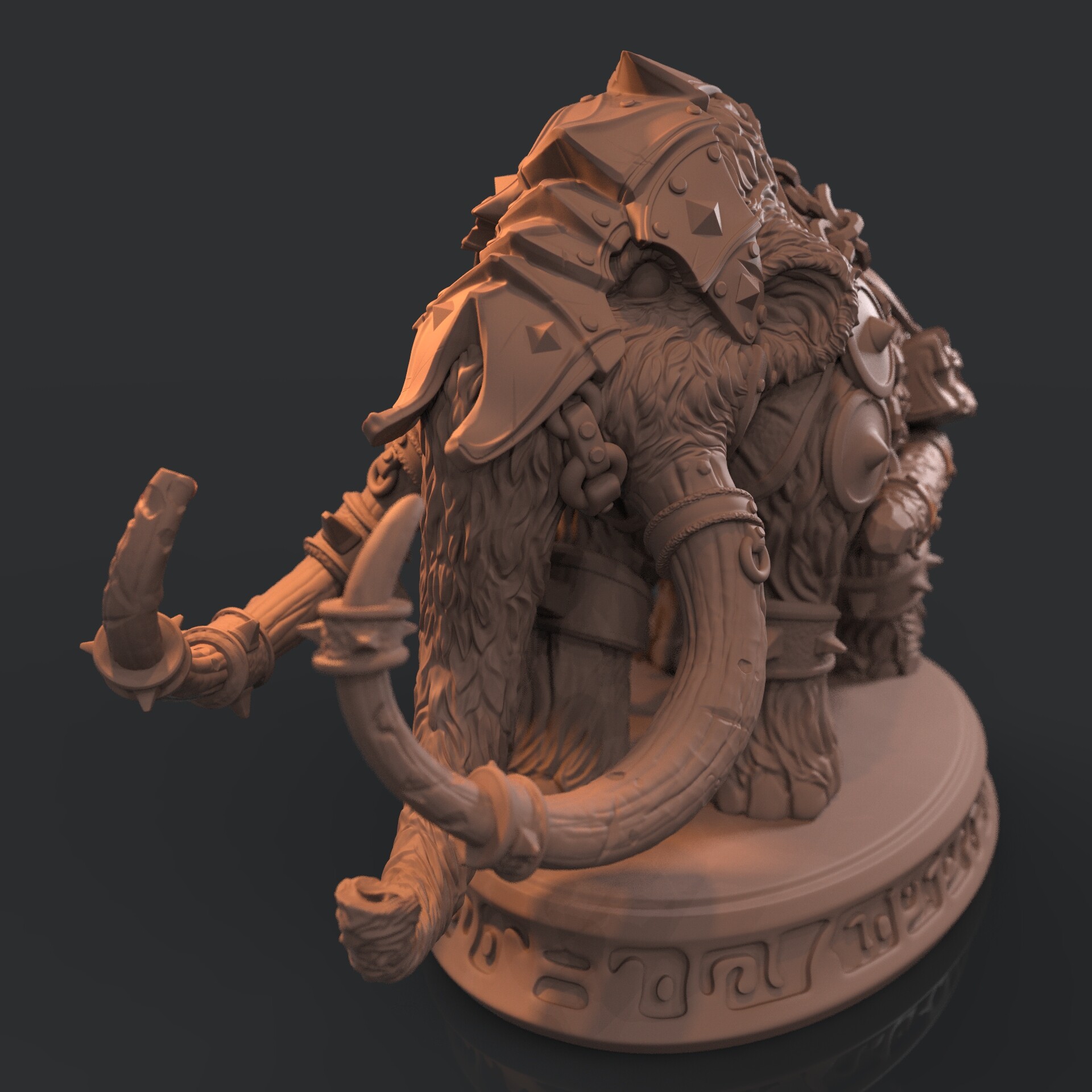 ArtStation - War Mammoth - print file