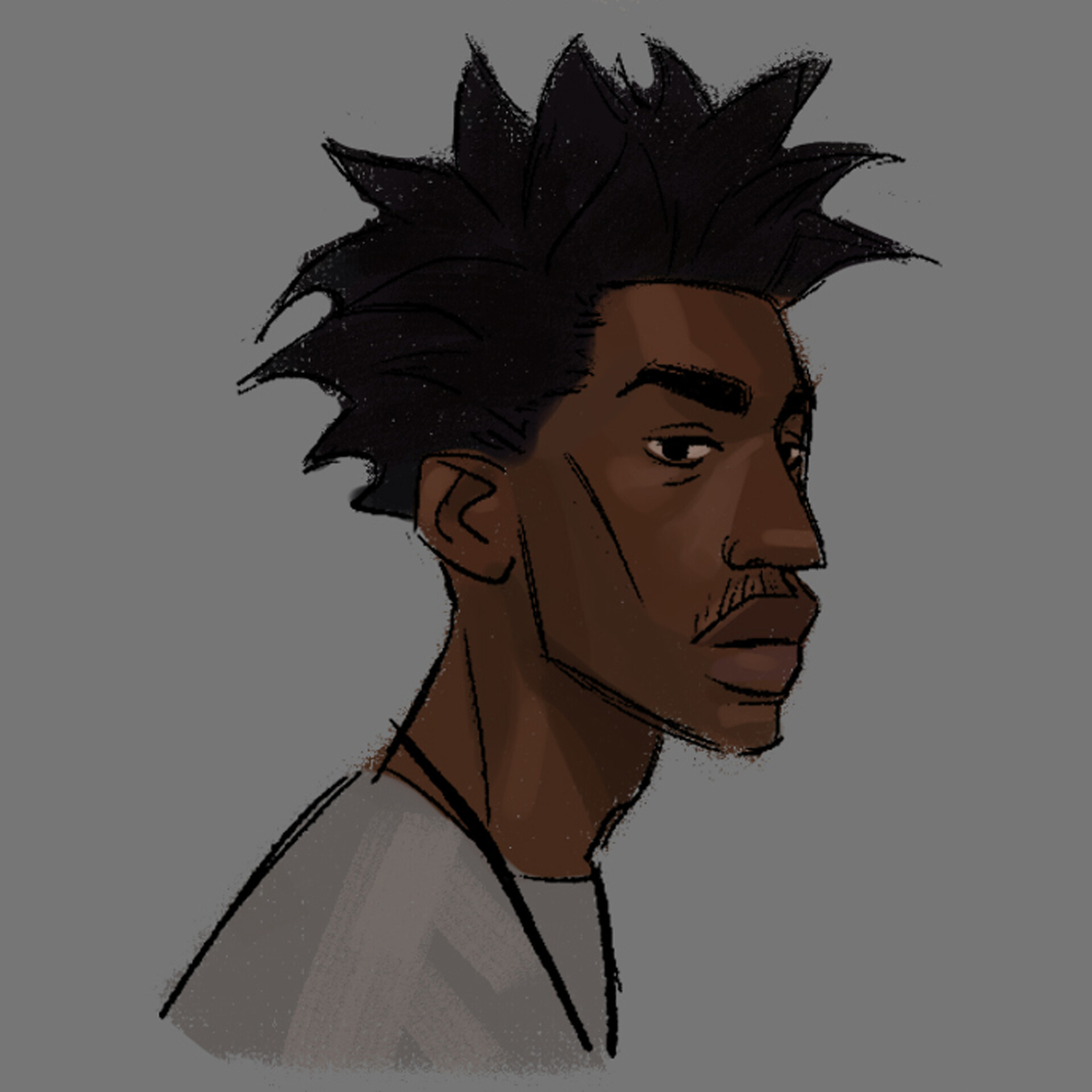 Uzoma Dunkwu - Black Character Sketches