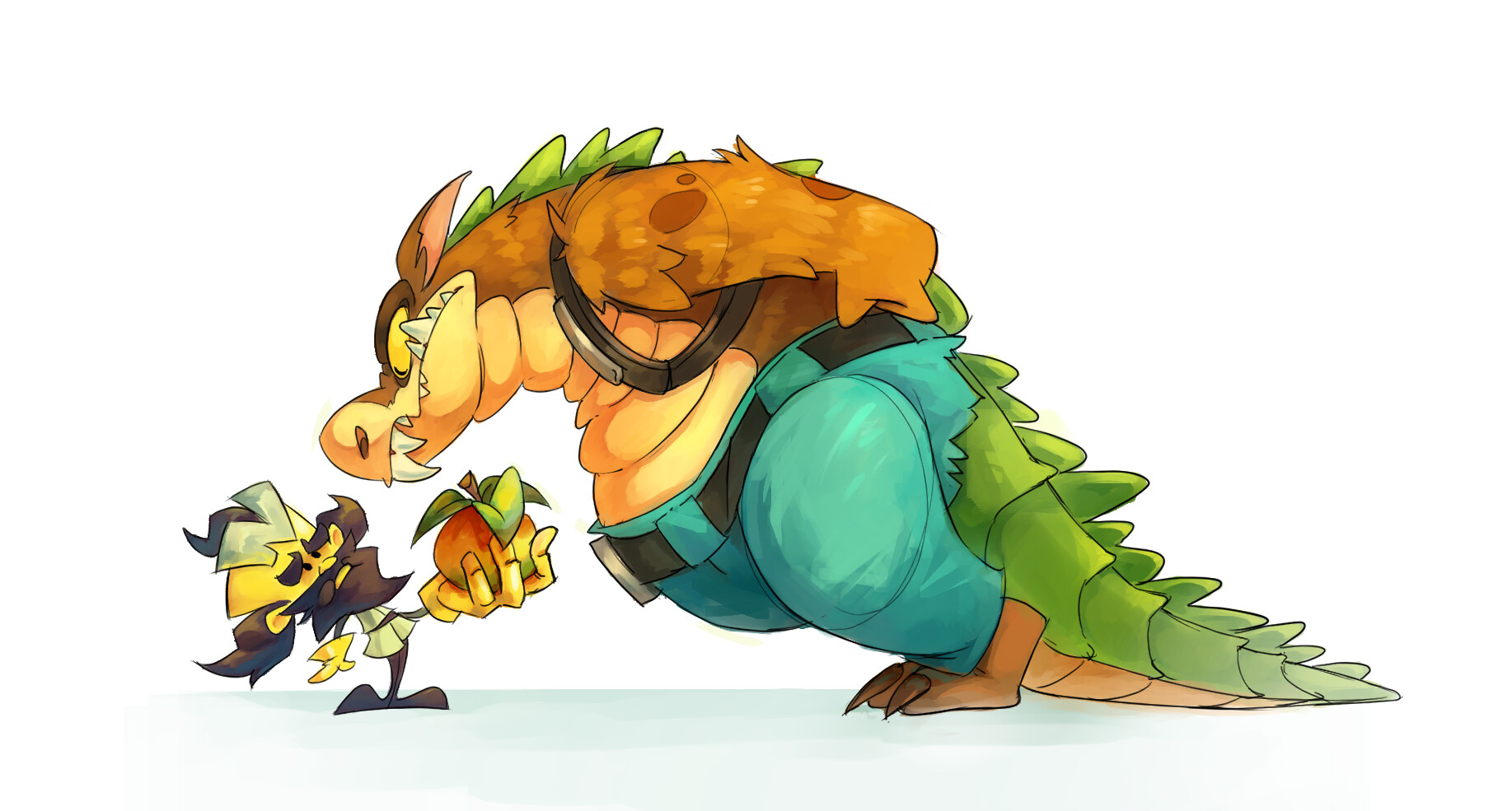 ArtStation - Wumpa Wumpa Burning Love