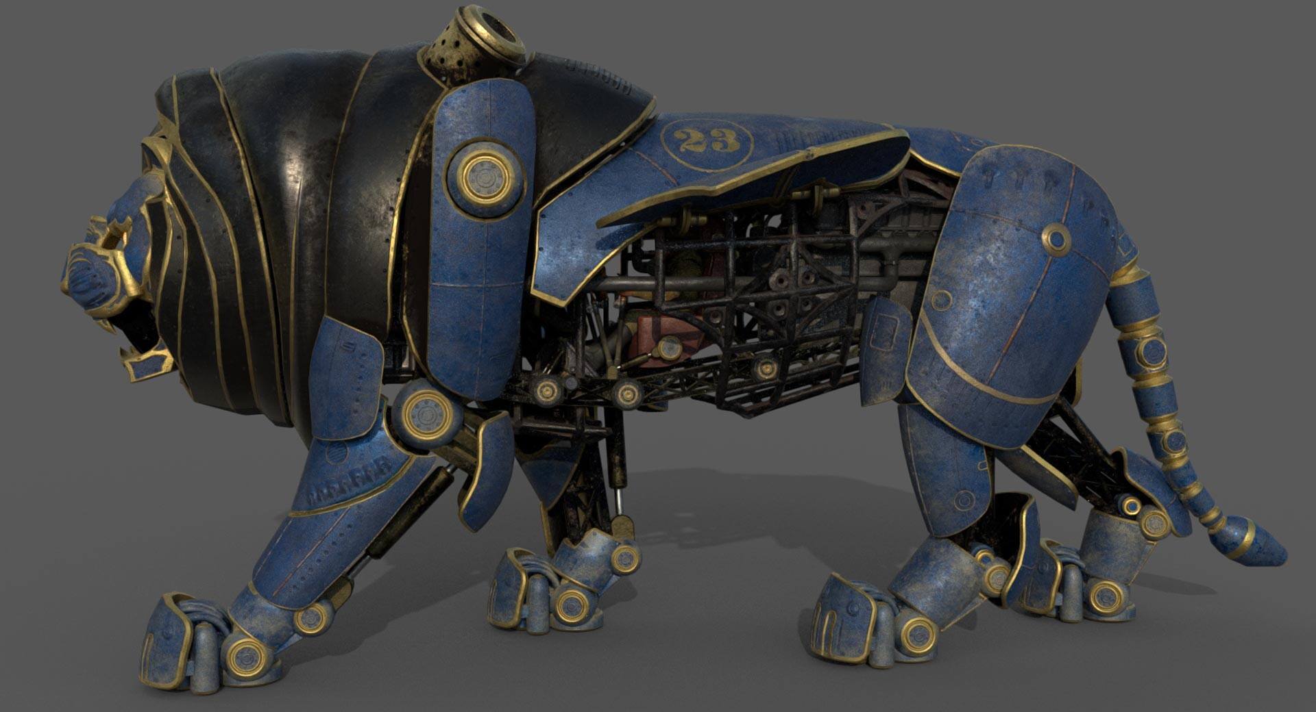 ArtStation - Lion-Class Guardian