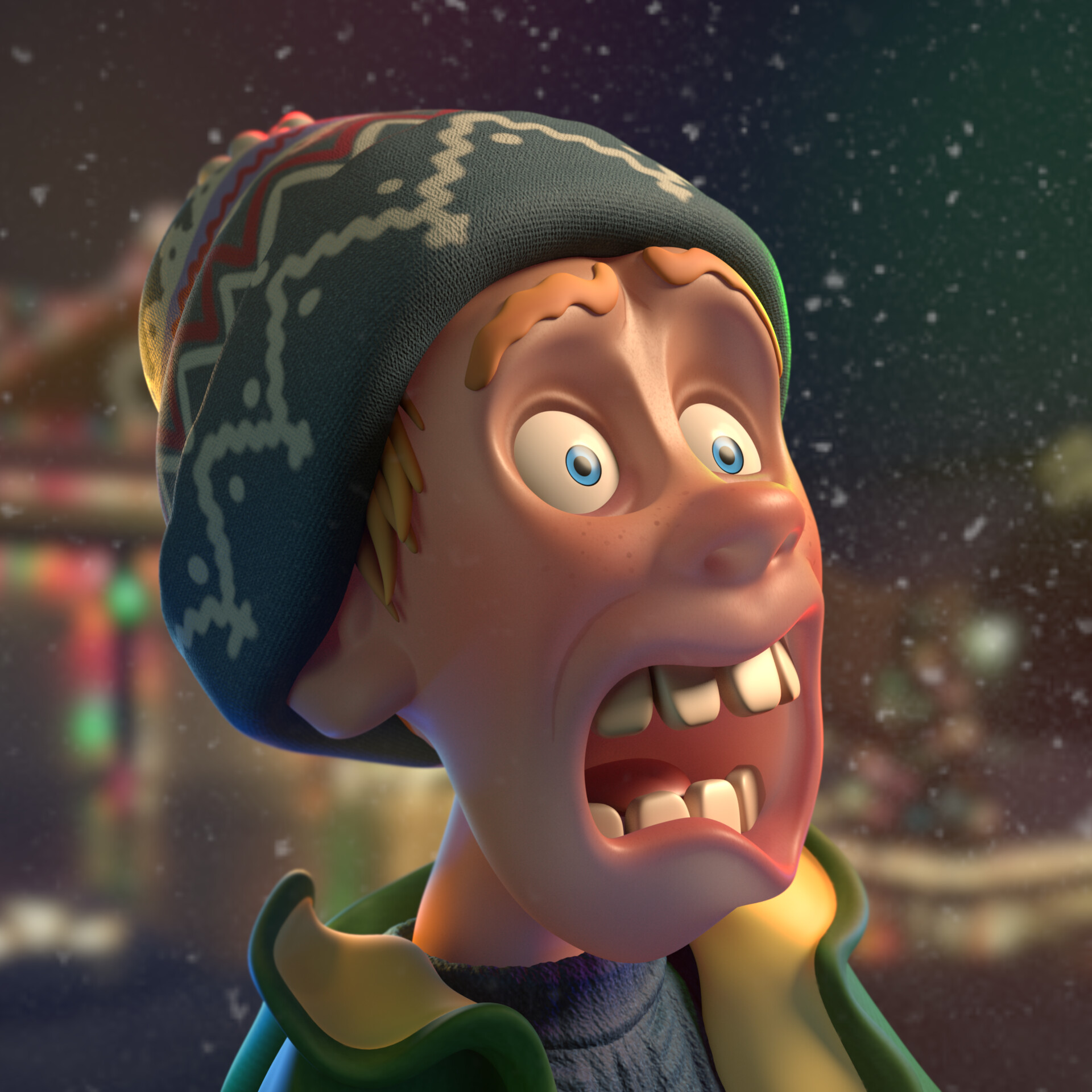 ArtStation - Home alone