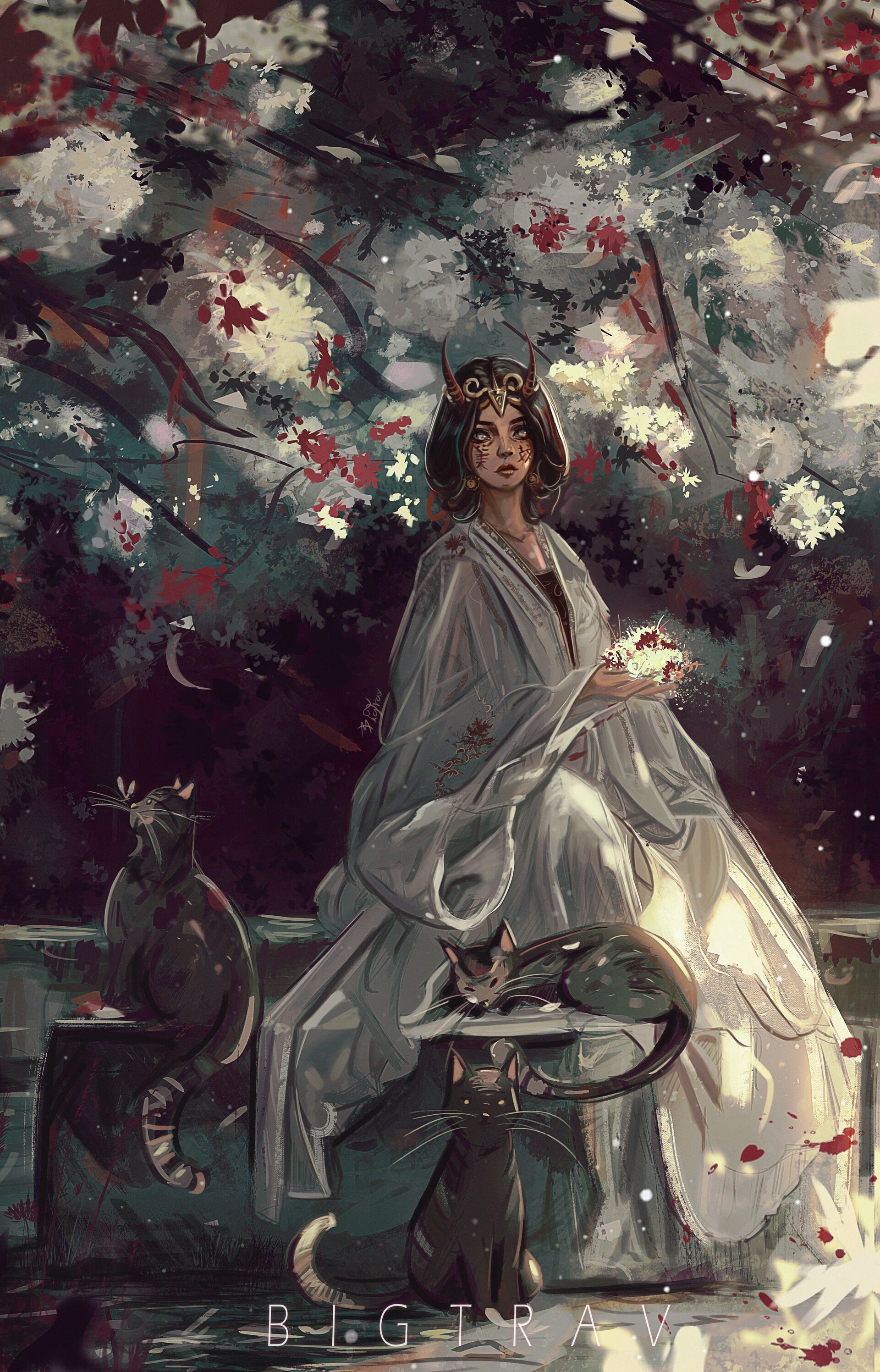 ArtStation - Oni Girl