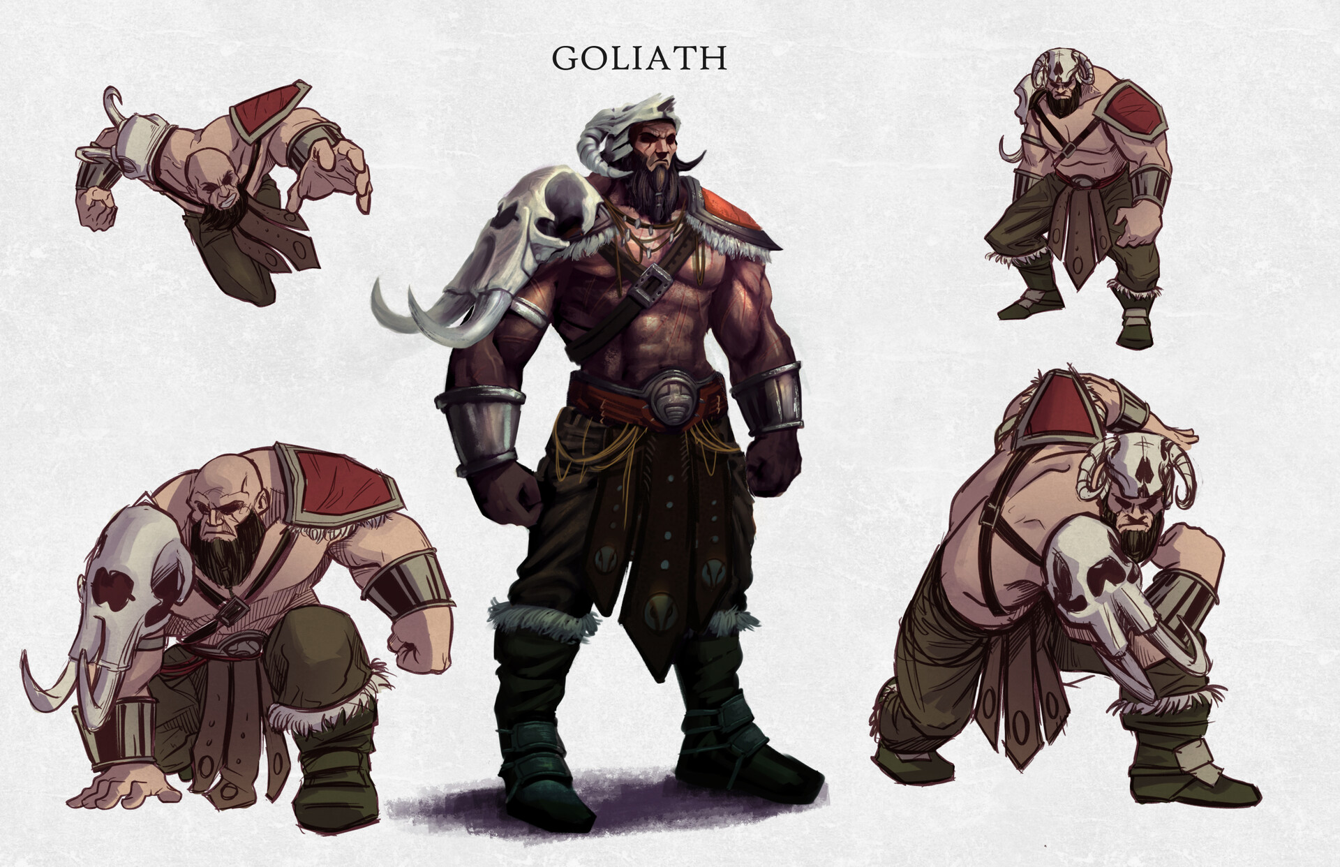 ArtStation - "David and Goliath" Concept Art comissioned for Sacure ...