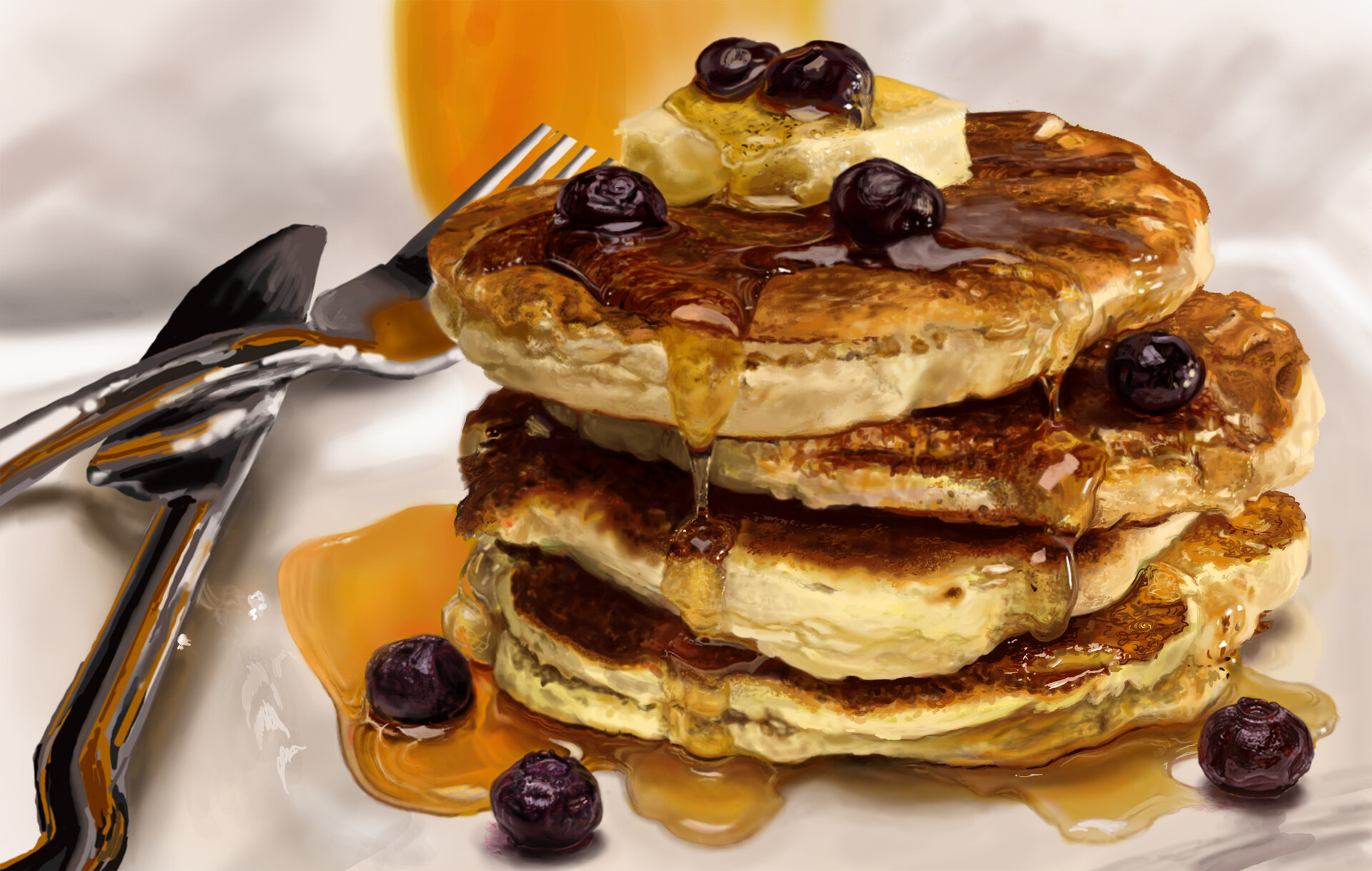 ArtStation - Study of pancakes