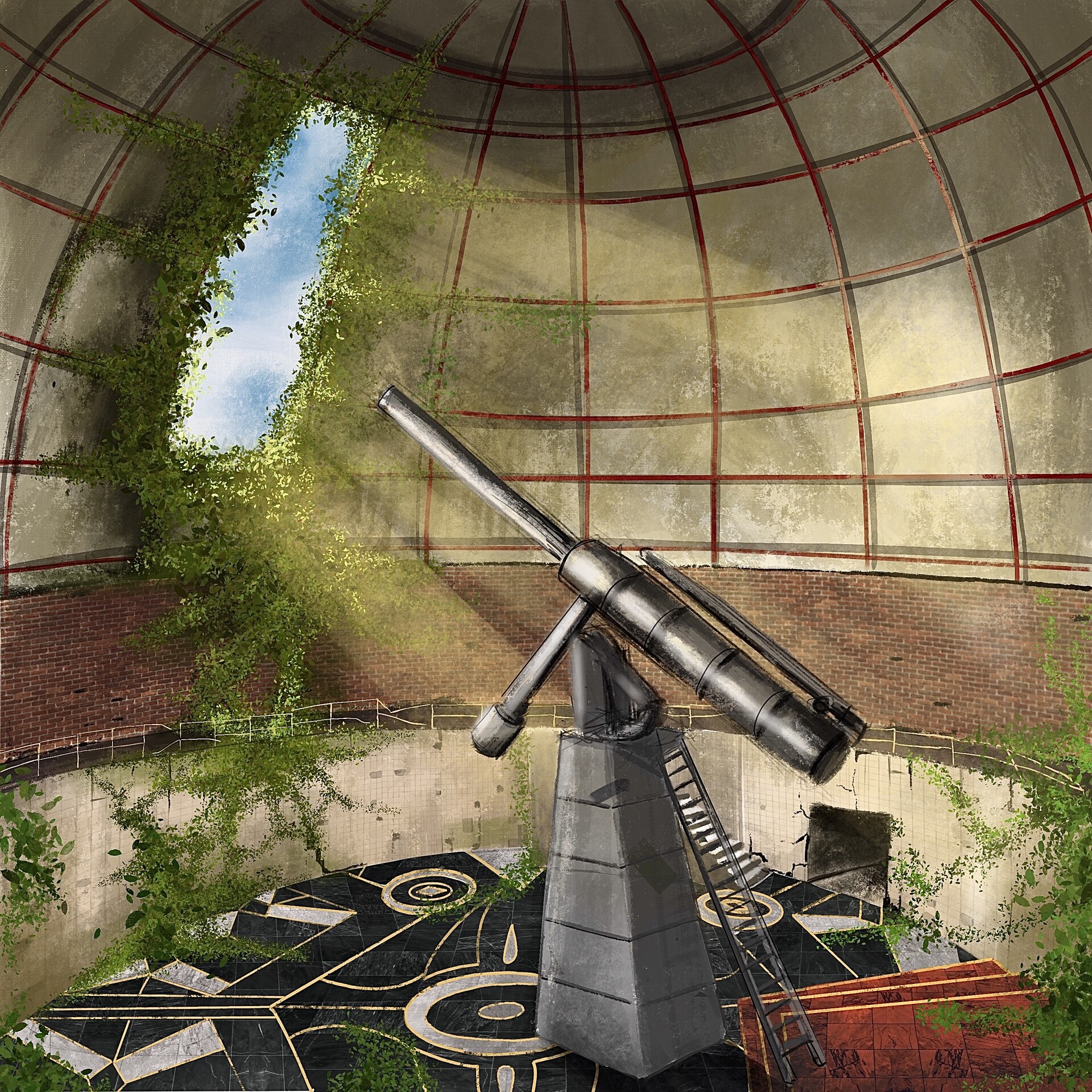 ArtStation - Abandoned Observatory