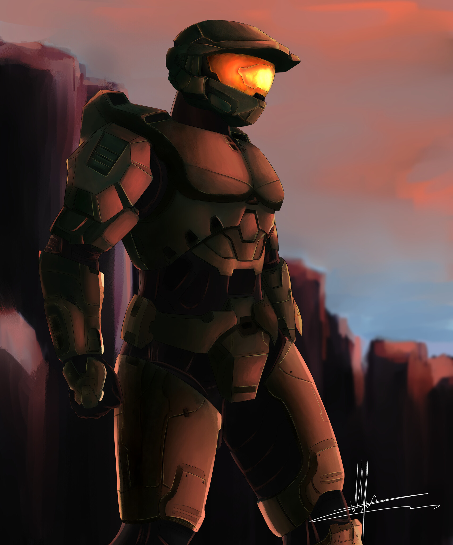 ArtStation - Halo Fanart