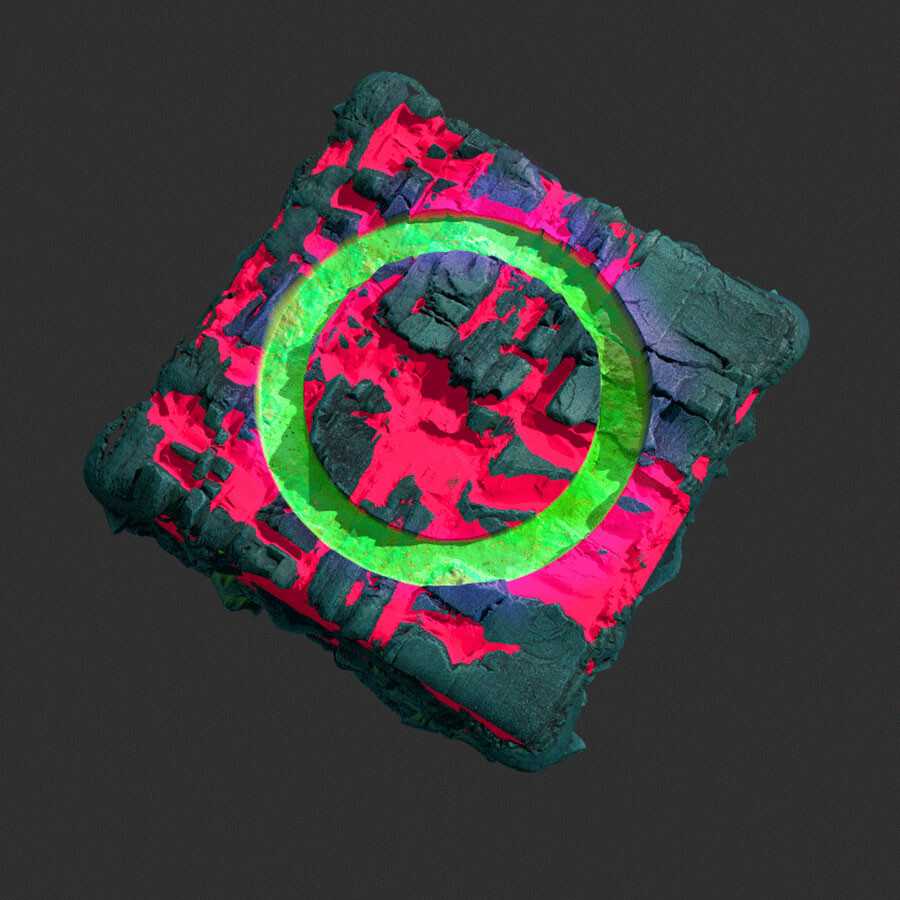 ArtStation - My first material done on Quixel Mixer.