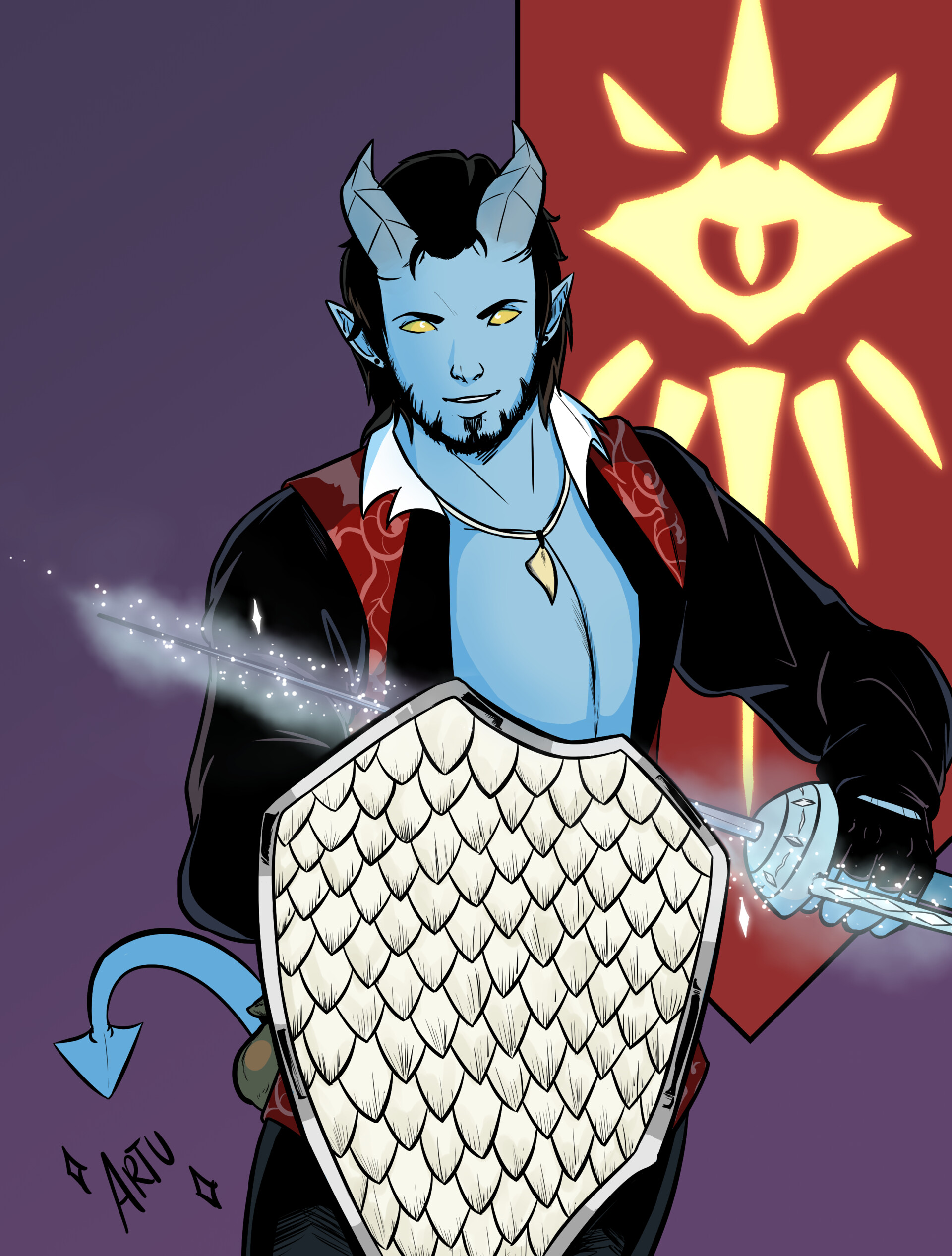 ArtStation - Frigus - Digital Commission