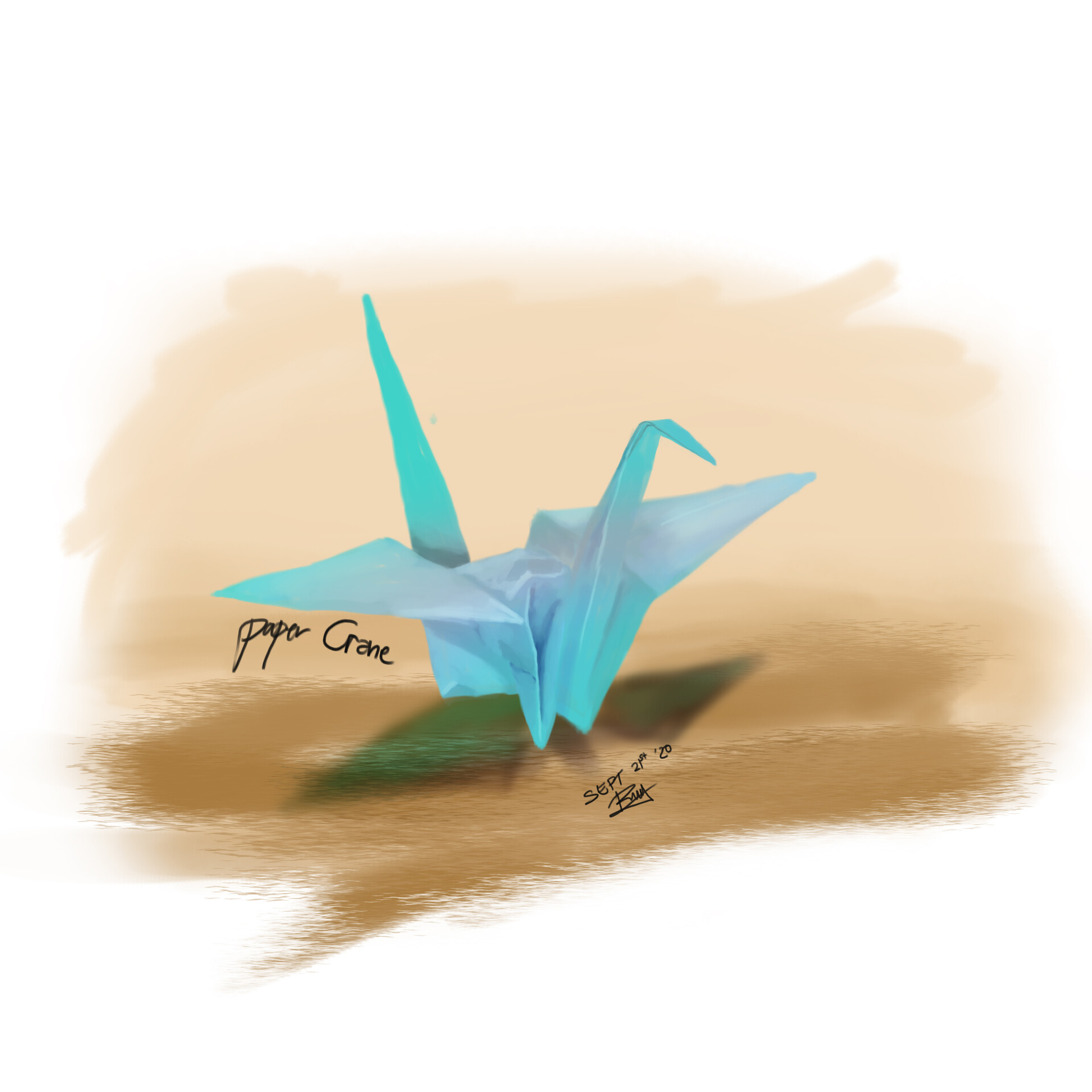 ArtStation - Paper Crane