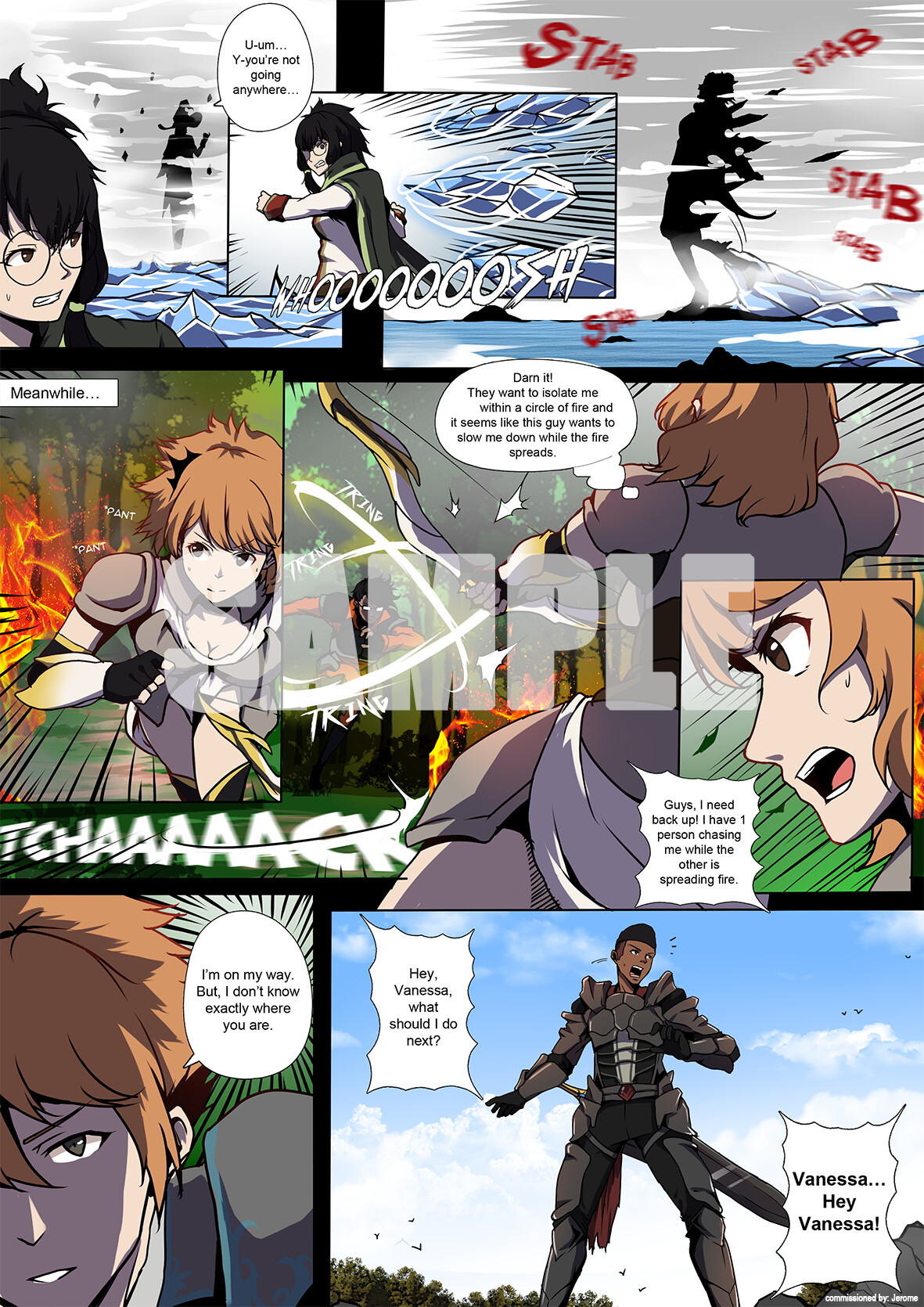 ArtStation - Comic Sample